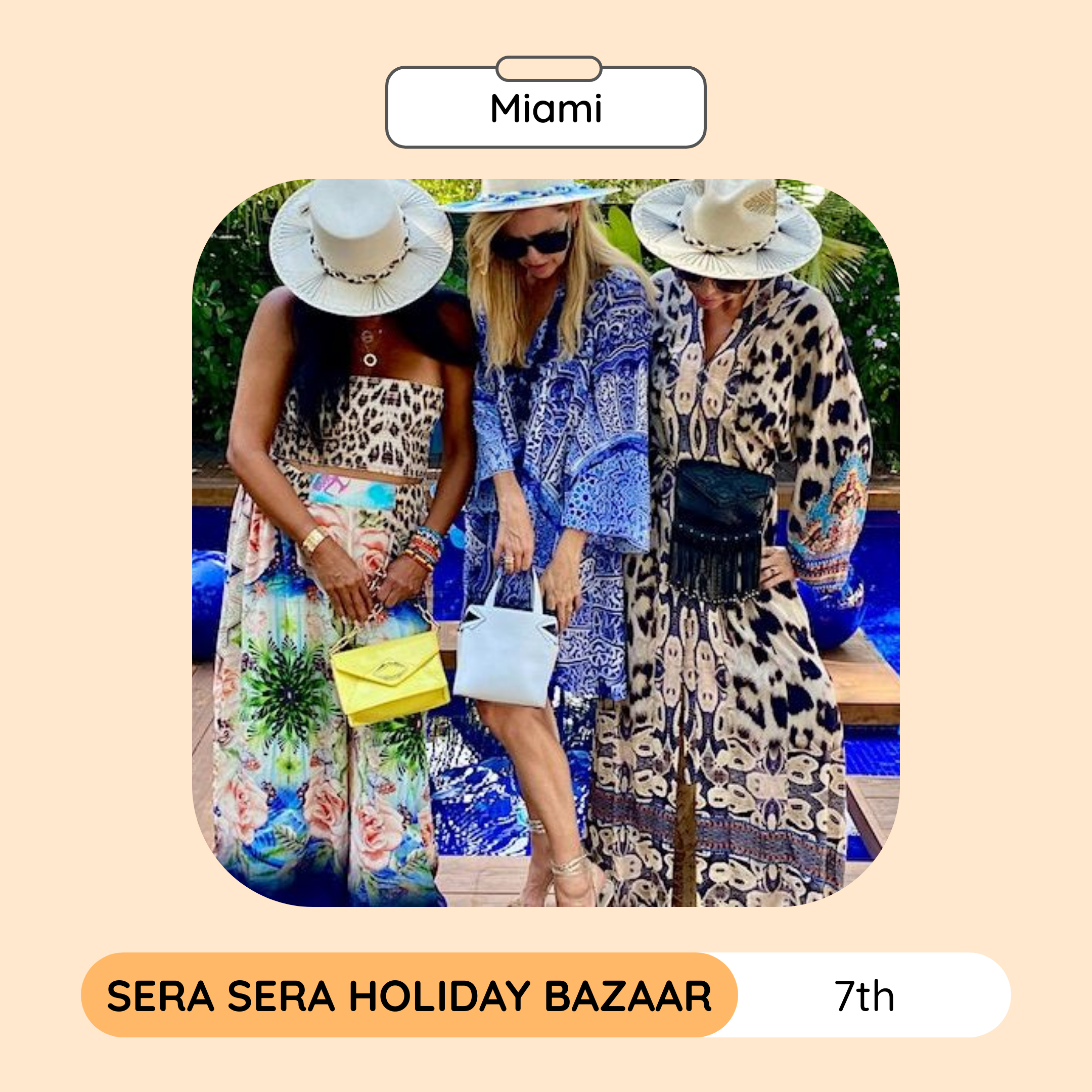 Sera Sera Holiday Bazaar, Miami, December 2022