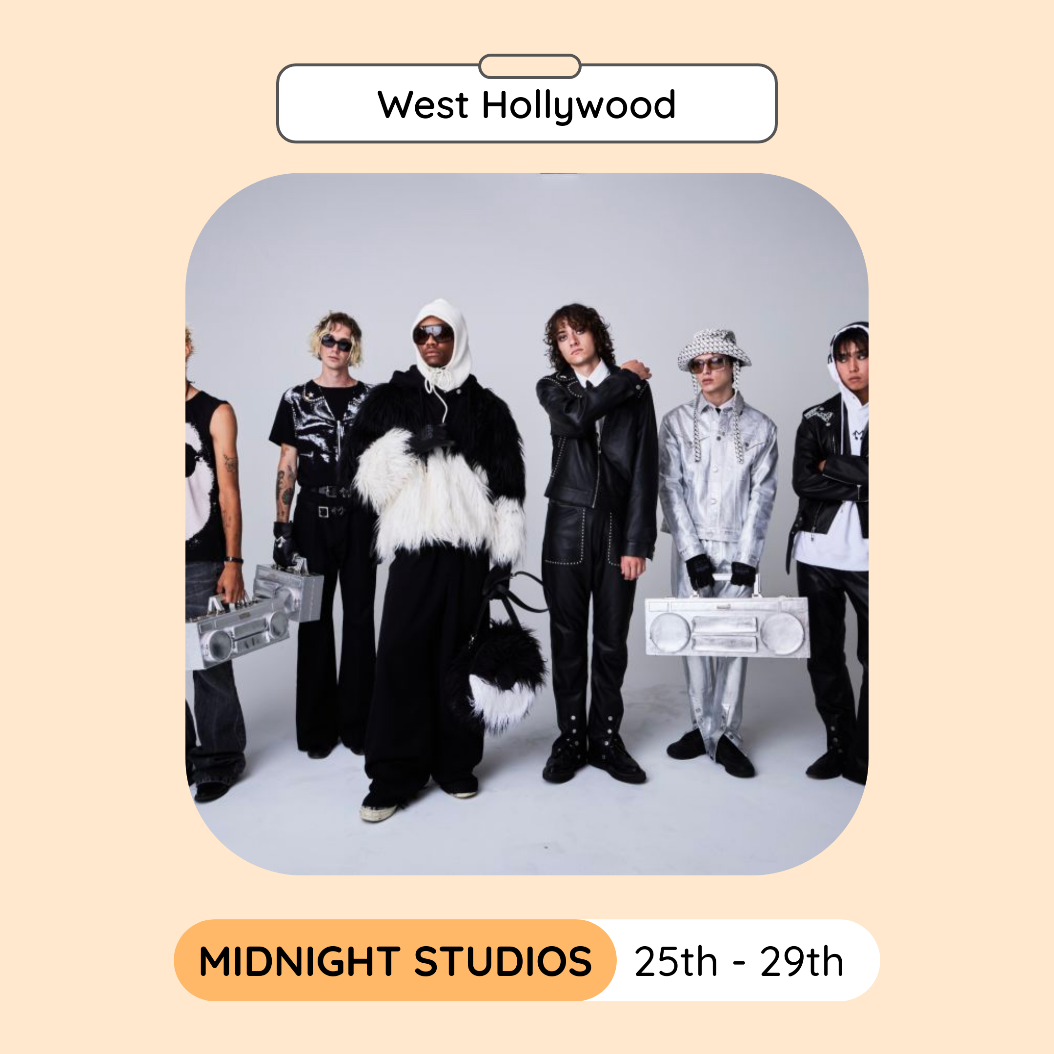 Midnight Studios Sample Sale, Los Angeles, January 2023