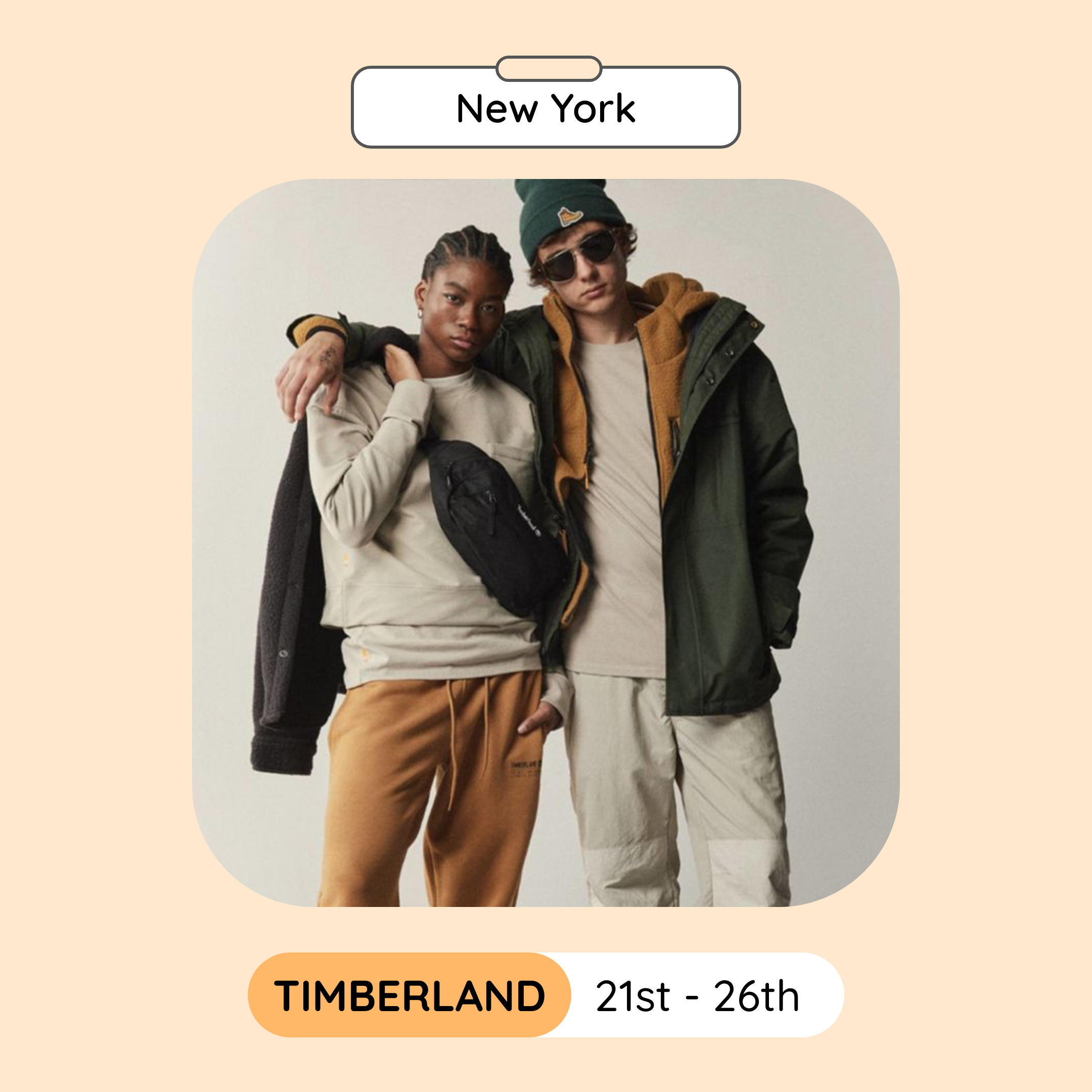 Timberland Sample Sale, New York, February 2023