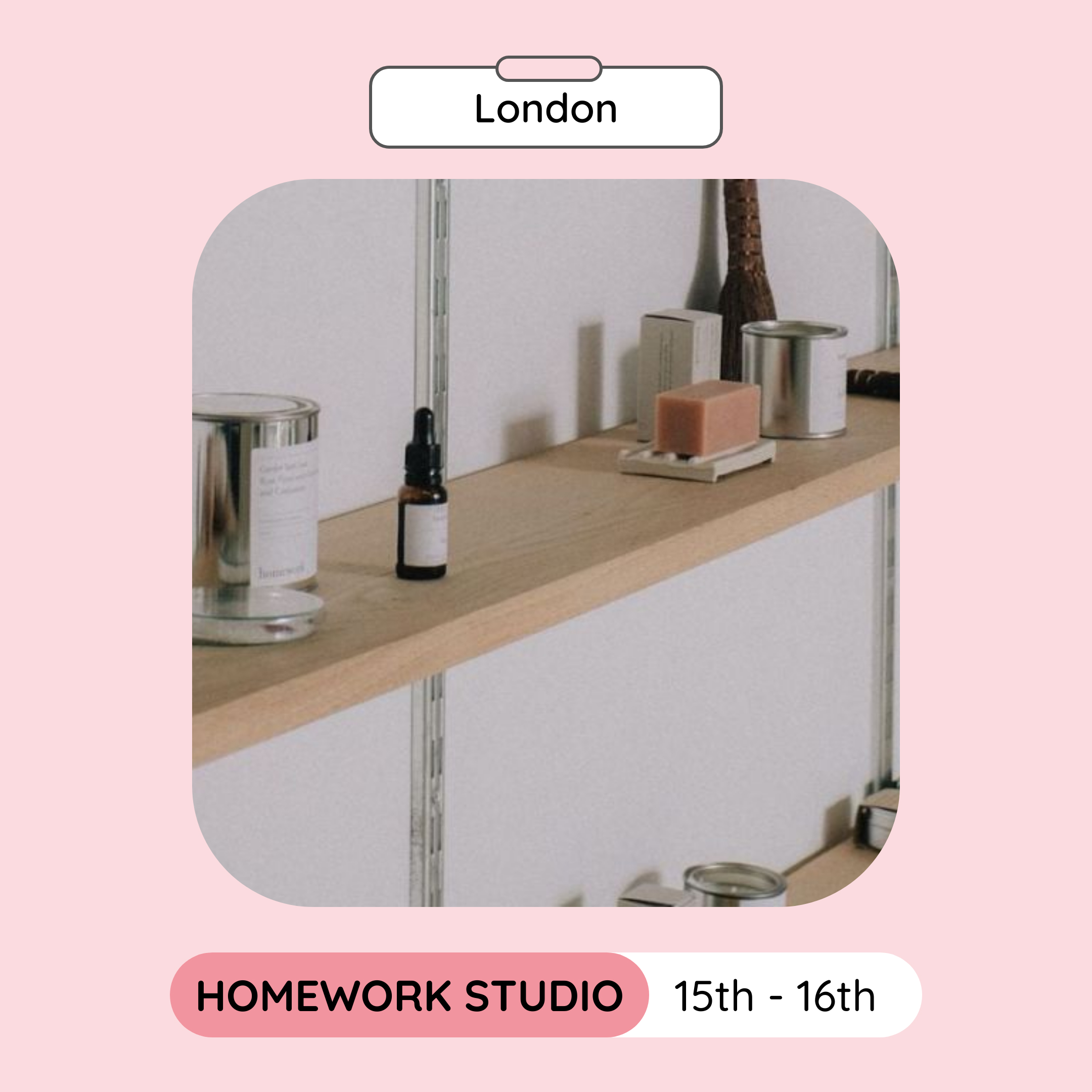 homework Studio Sale, London, April 2023