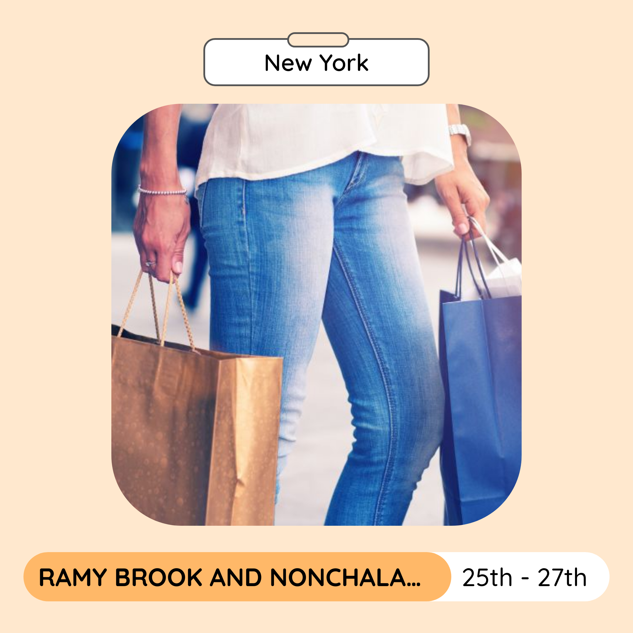 Ramy Brook and Nonchalant Sample Sale, New York, April 2023