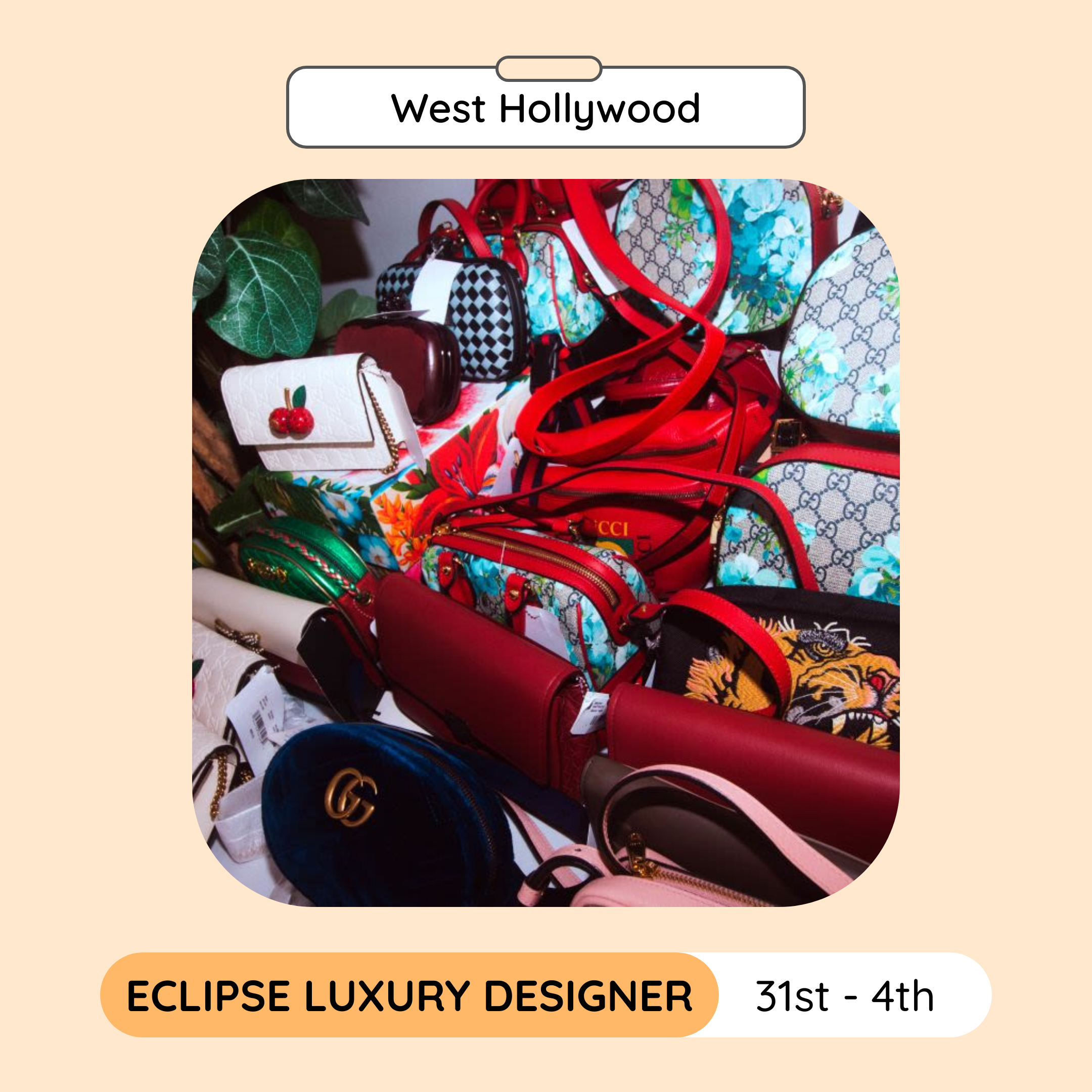 Eclipse Luxury Designer Sale, Los Angeles, May 2023