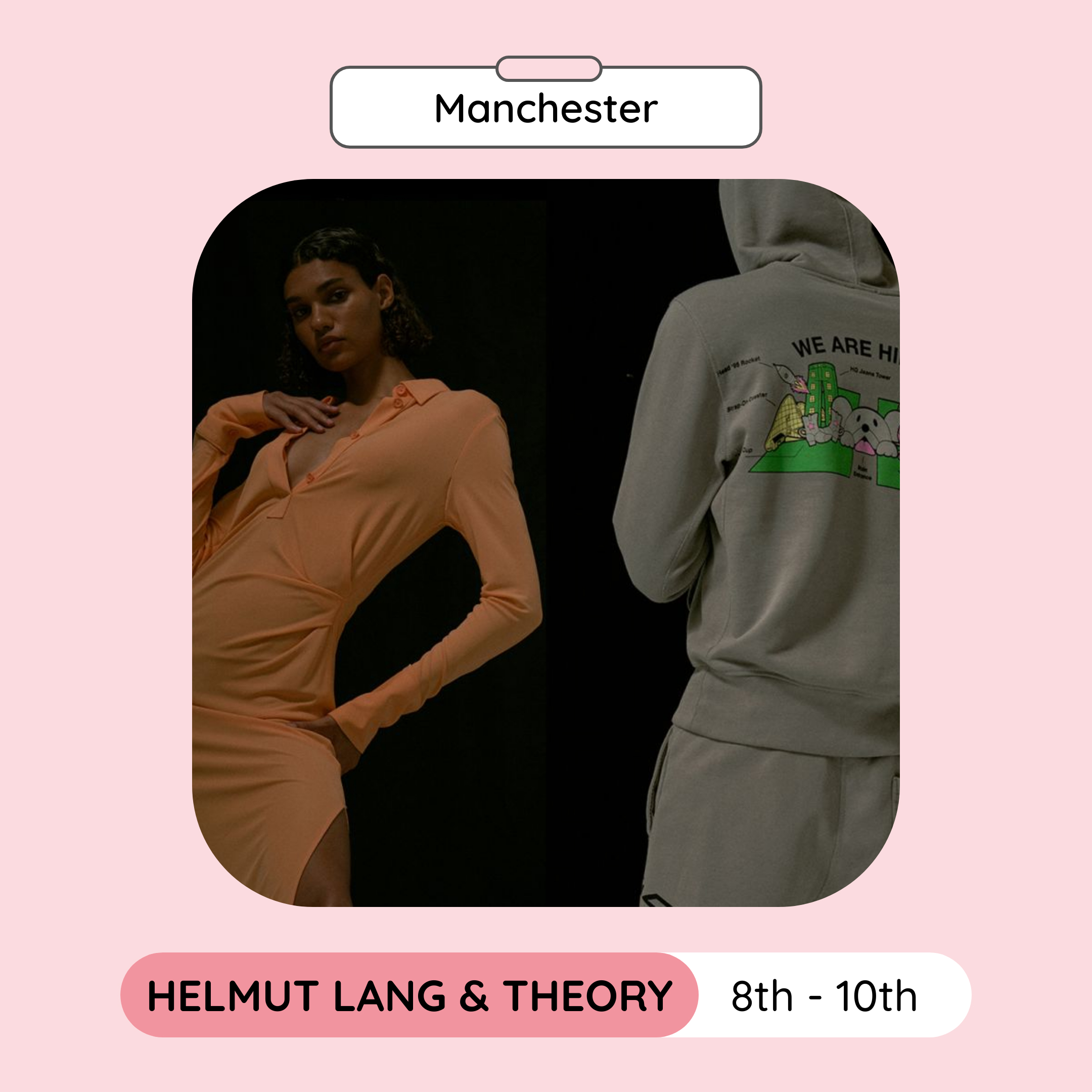 Helmut Lang & Theory Sample Sale, Manchester, September 2023