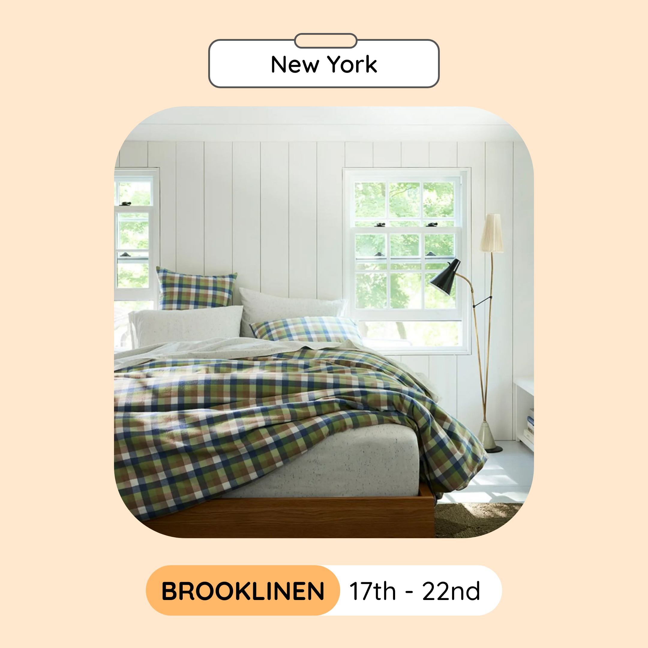 Brooklinen Sample Sale, New York, October 2023