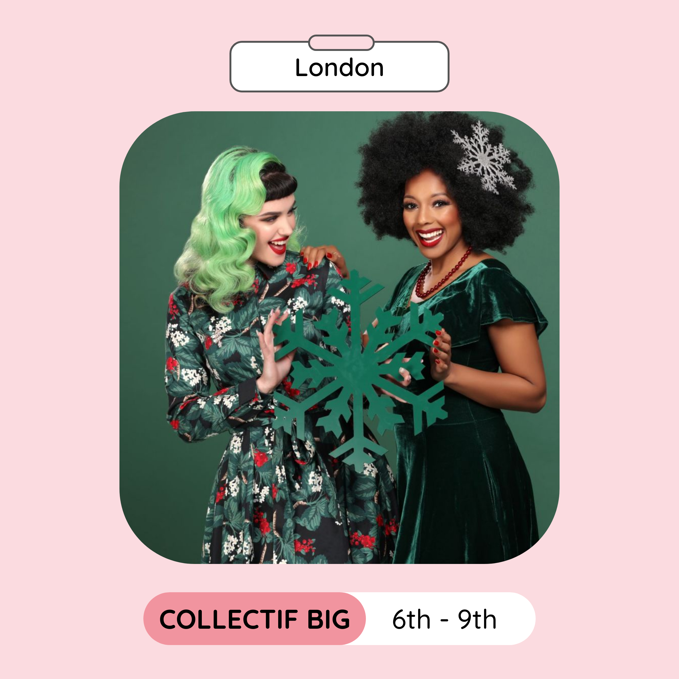 Collectif Big Winter Sample Sale, London, December 2023
