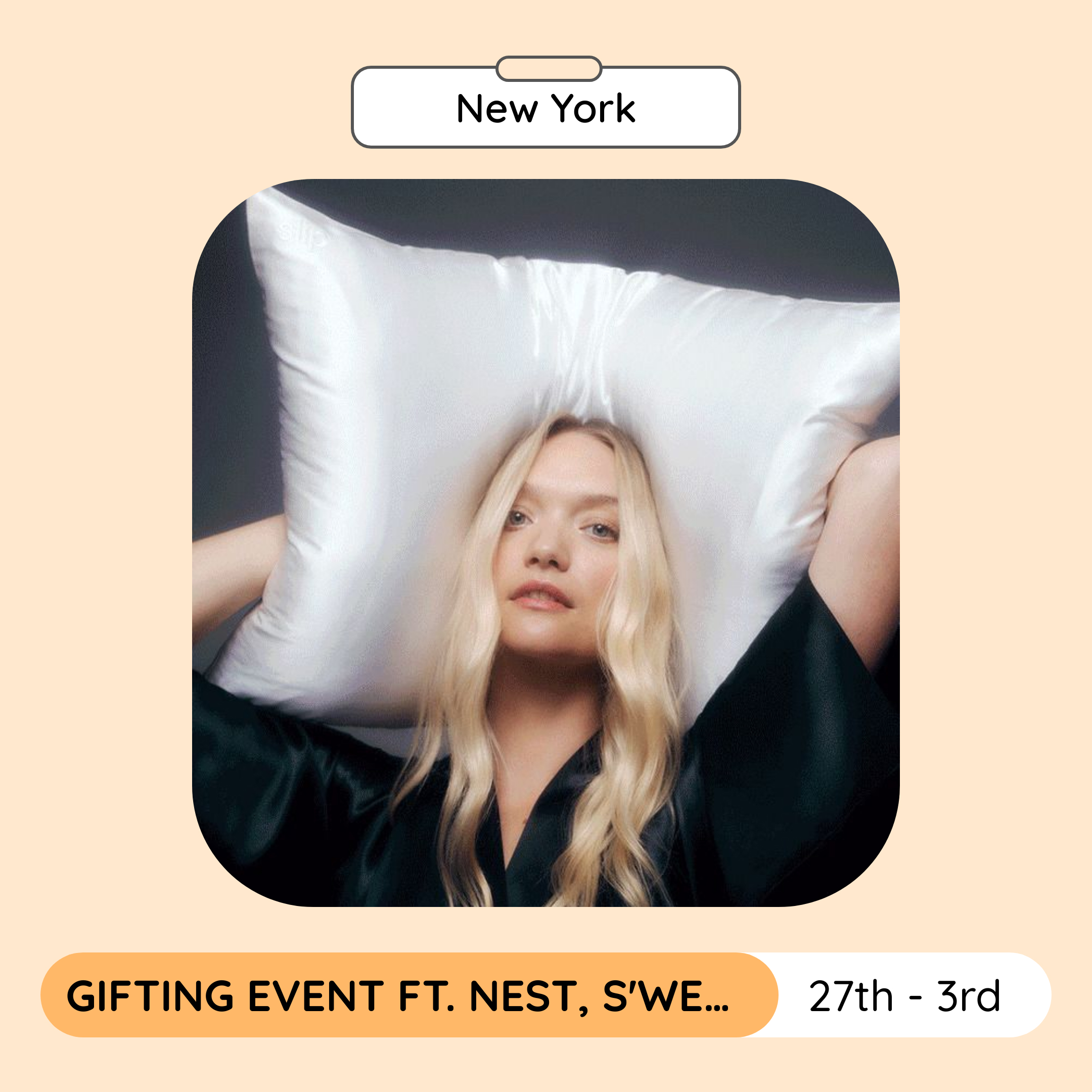 Gifting Event ft. NEST, S'well, Moleskine, Lele Sadoughi, Slip & Echo ...
