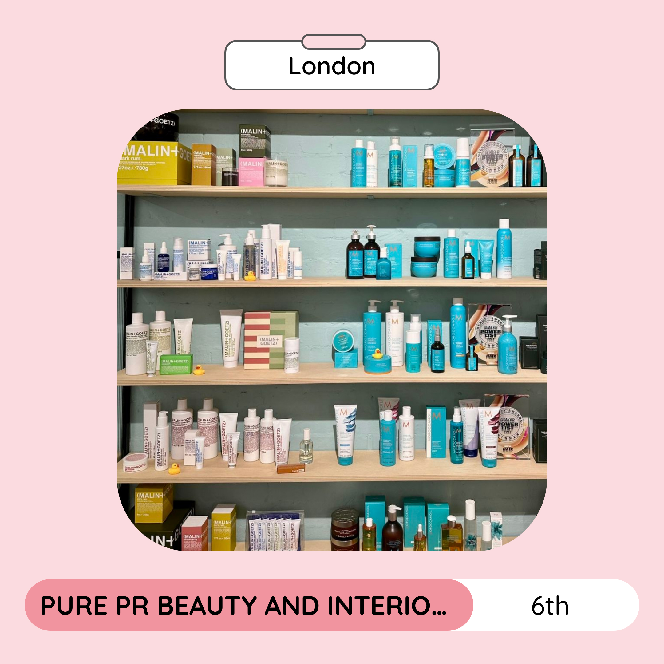 PuRe PR Beauty and Interiors Sample Sale, London, December 2023