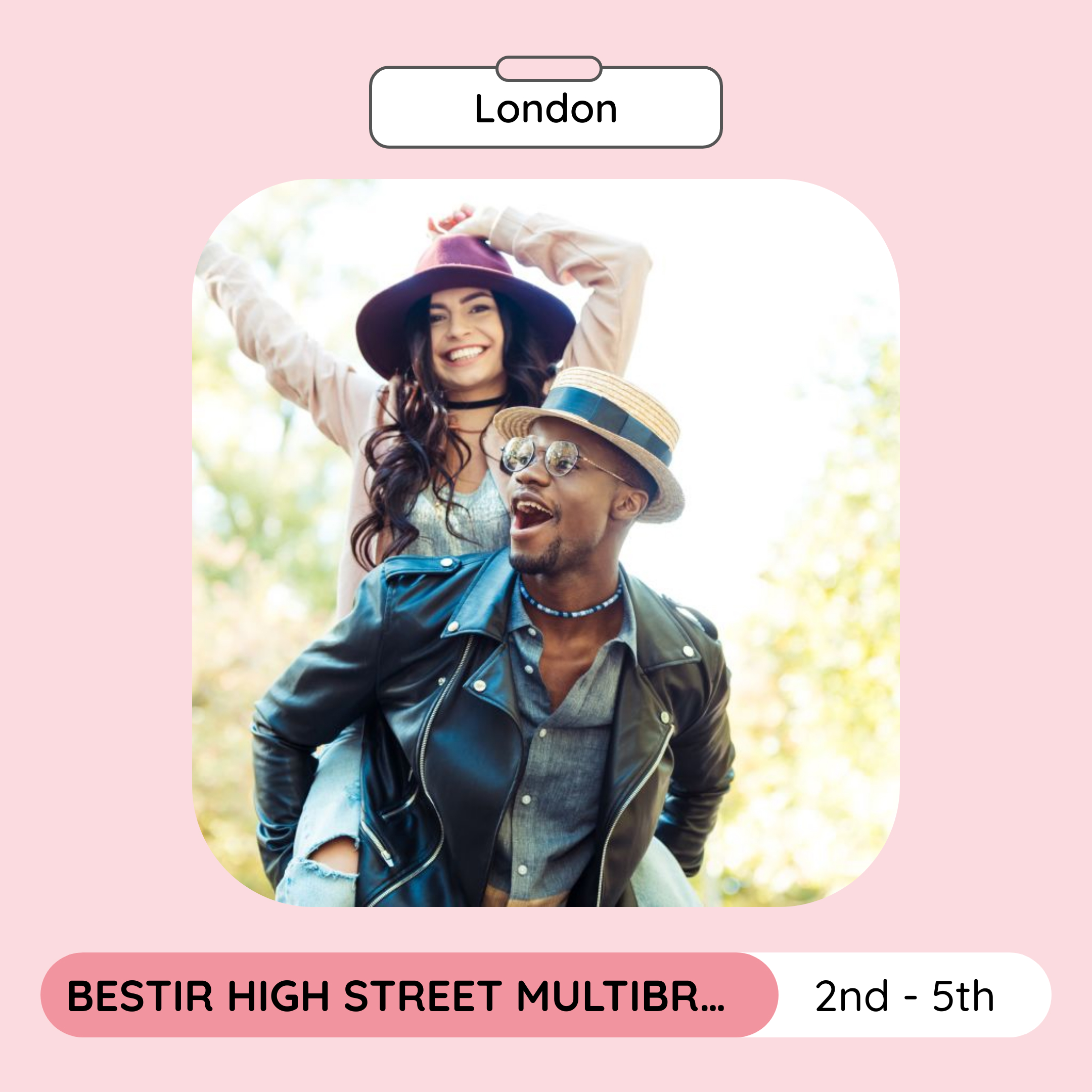 Bestir High Street MultiBrand Sample Sale, London, December 2023