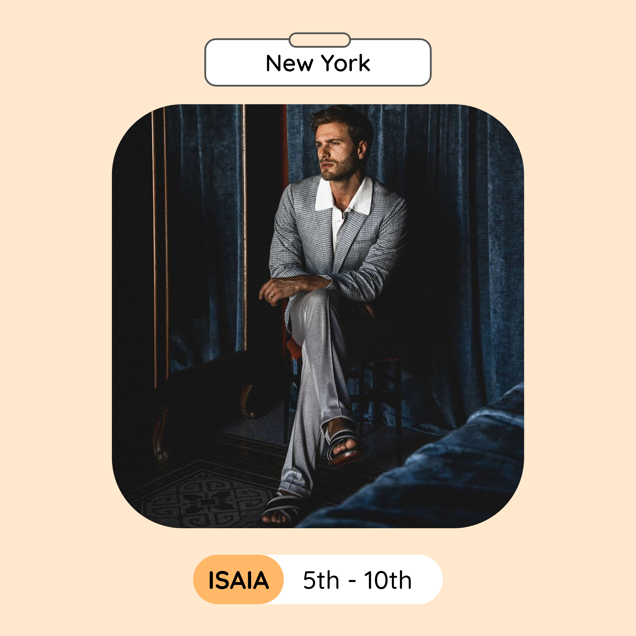 ISAIA Sample Sale, New York, December 2023