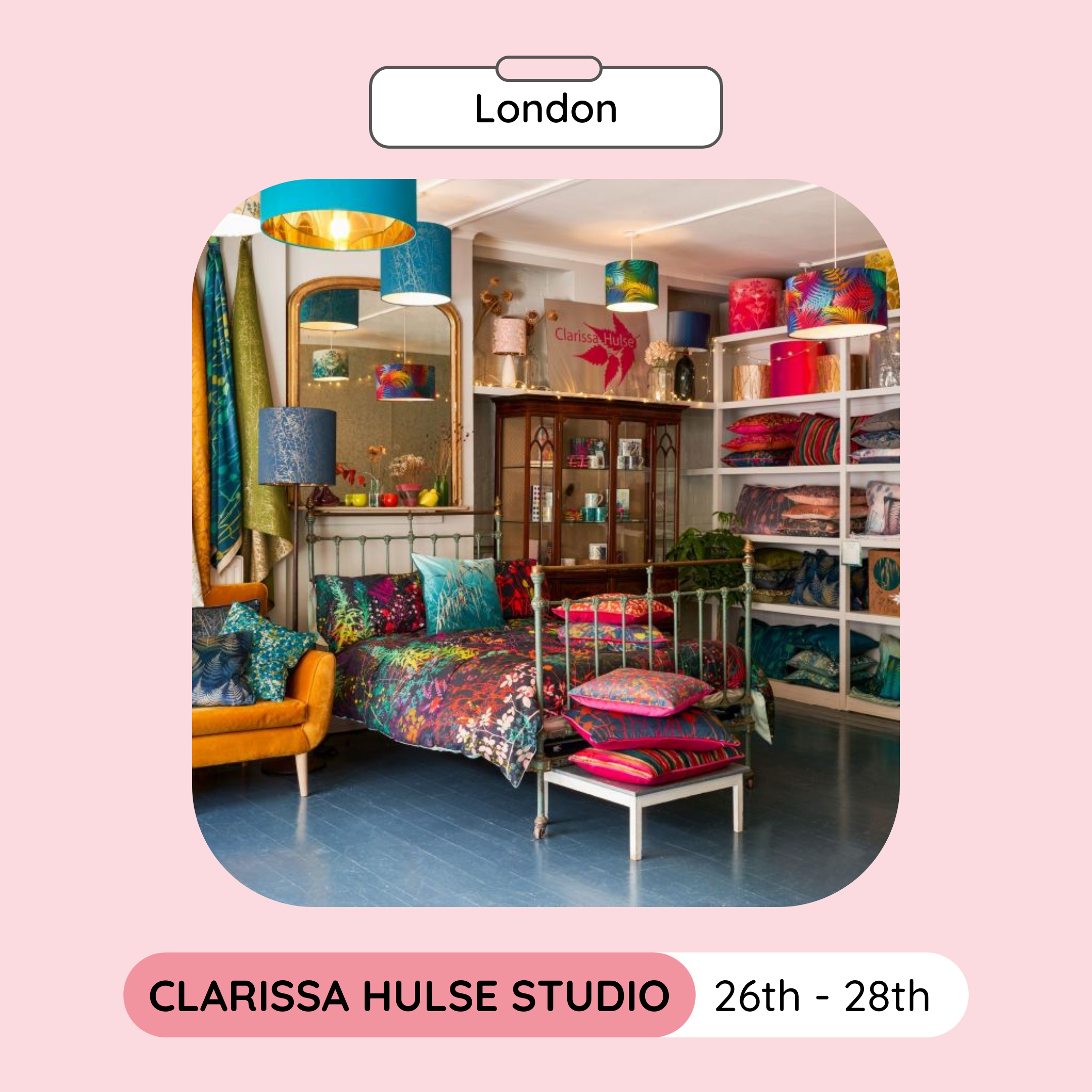 Clarissa Hulse Studio Sale, London, January 2024