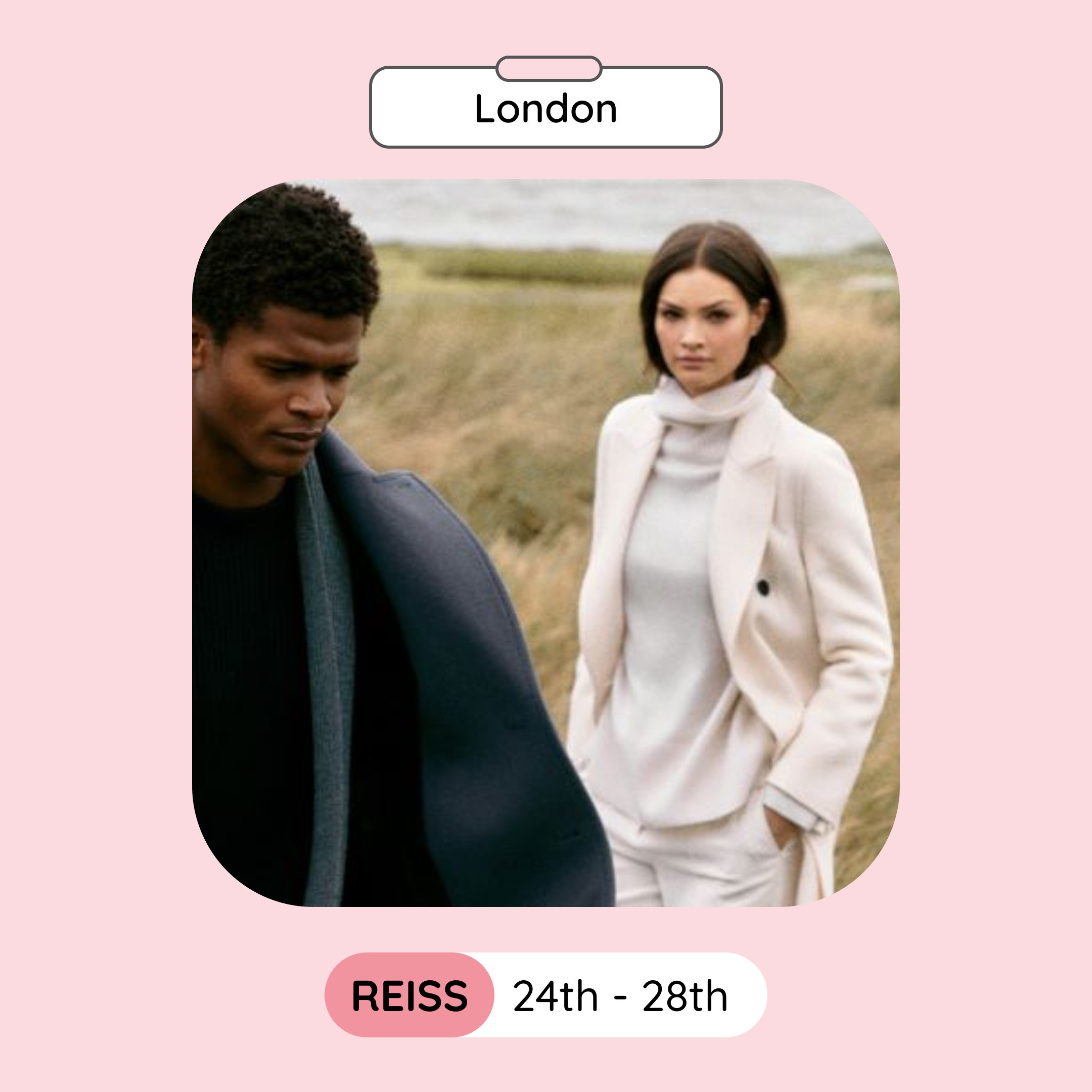 Reiss Sample Sale, London, April 2024