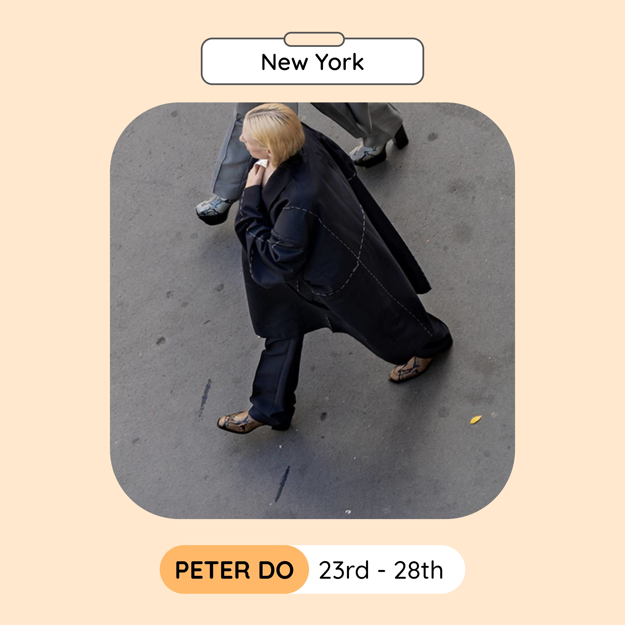 Peter Do Sample Sale, New York, April 2024