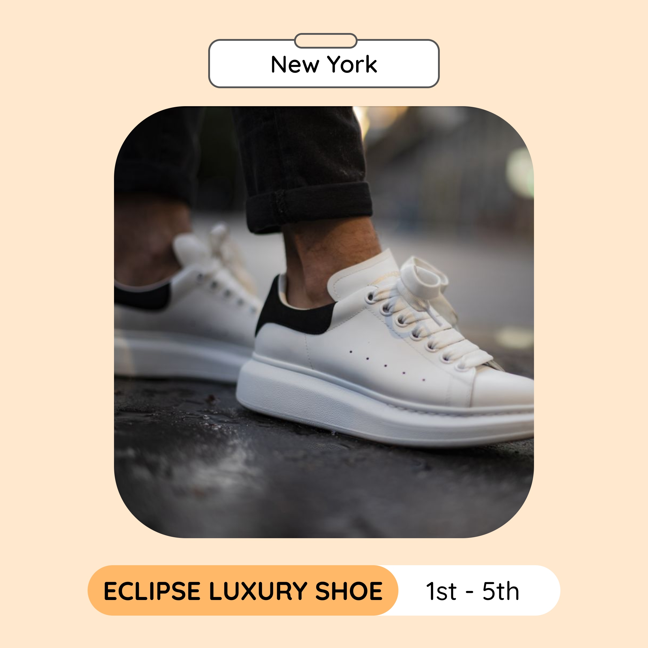Eclipse Luxury Shoe Sale, New York, May 2024