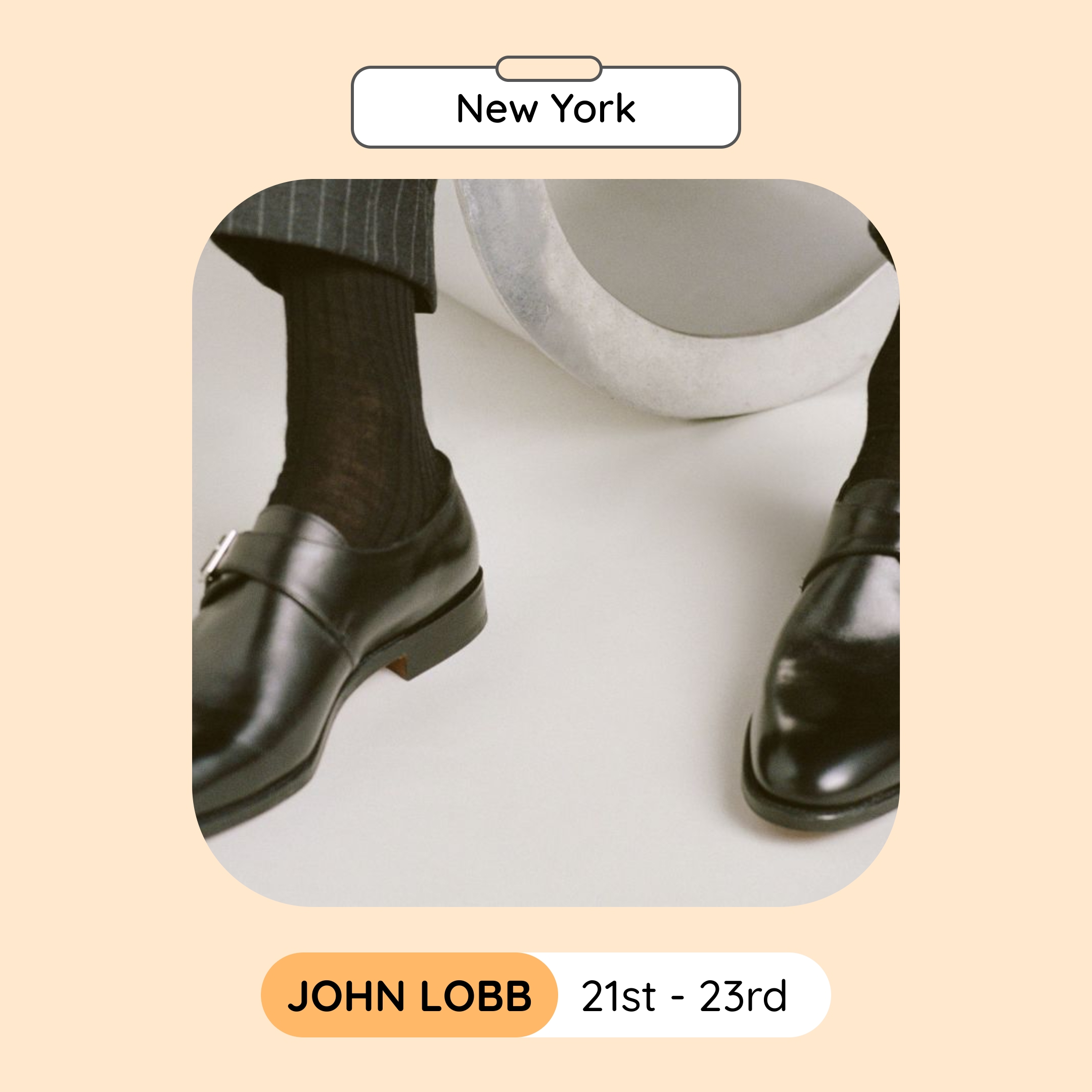 John Lobb Sample Sale, New York, May 2024