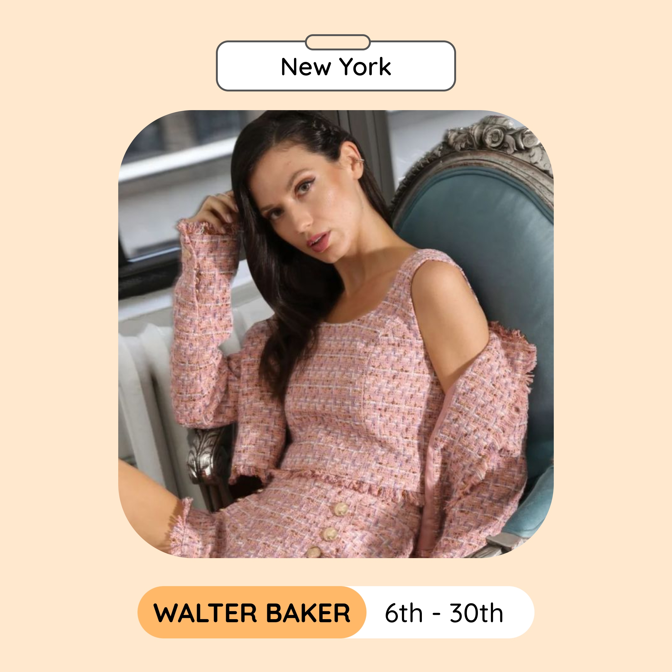 Walter Baker Summer Sample Sale, New York, June 2024
