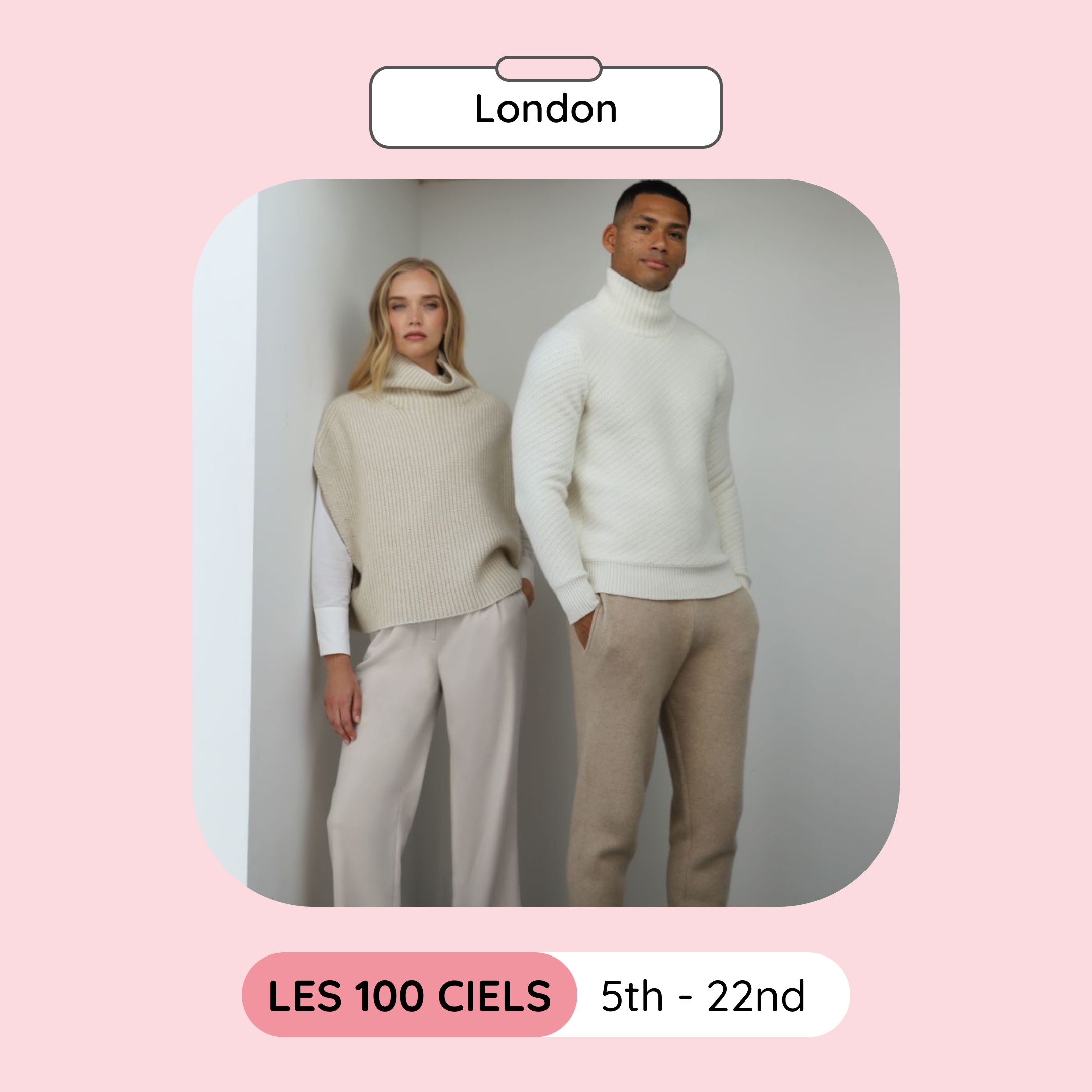 Les 100 Ciels Sample Sale, London, July 2024