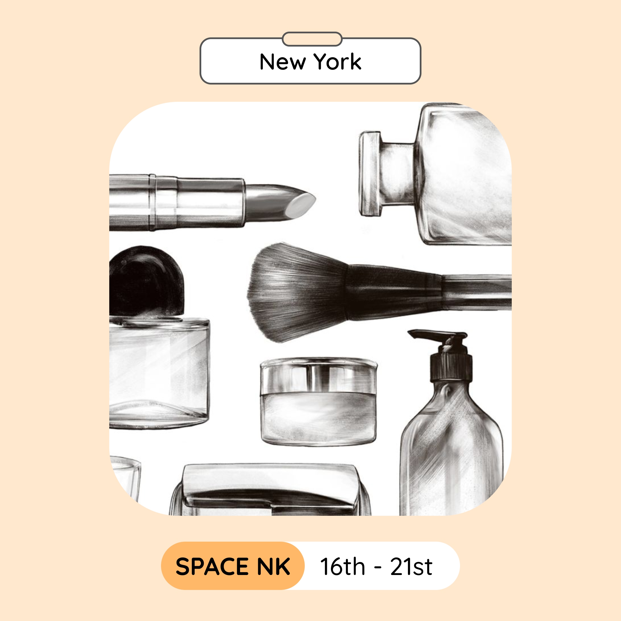 Space NK Sample Sale, New York, July 2024