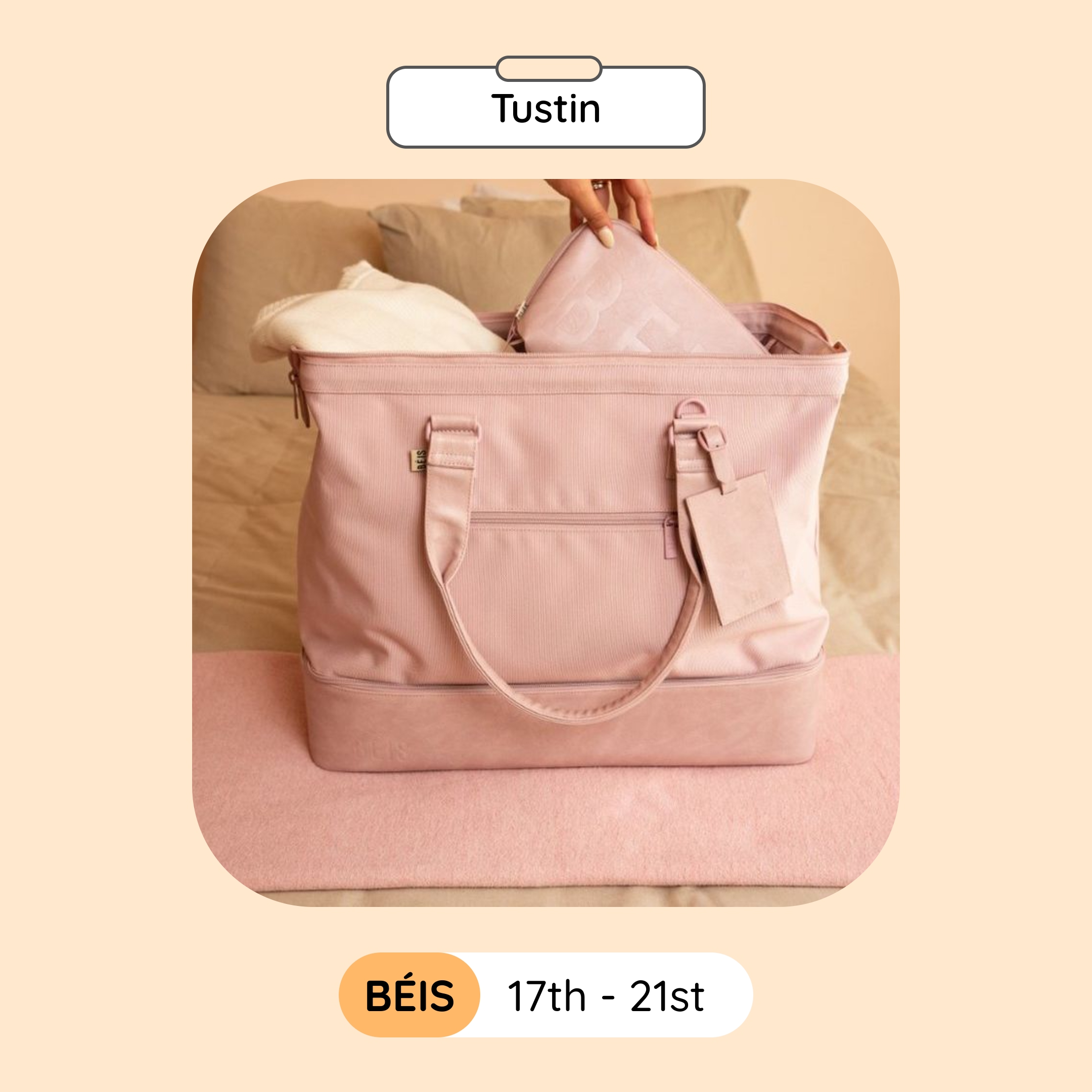 BÉIS Warehouse Sale, Los Angeles, July 2024