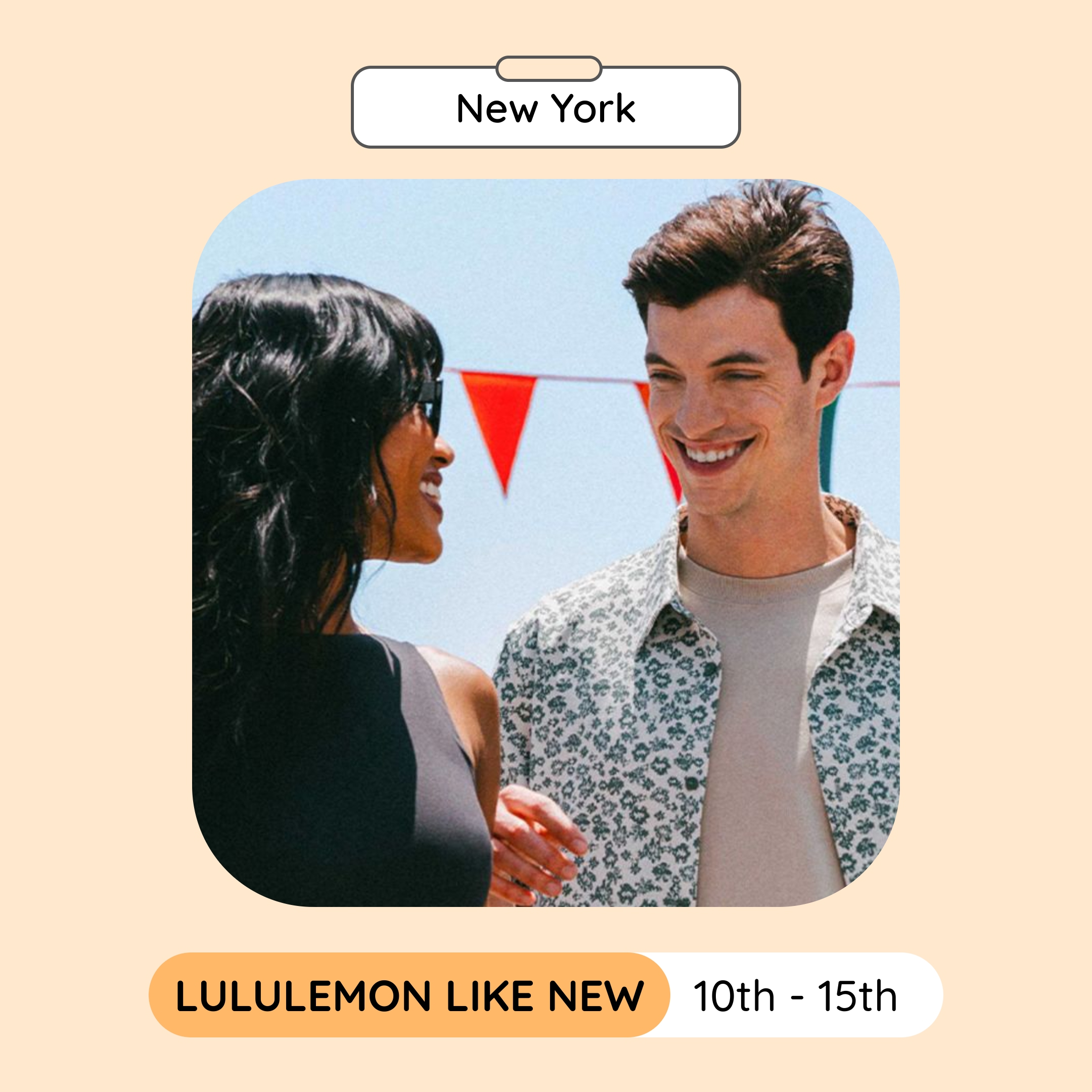 lululemon Like New Sample Sale, New York, September 2024