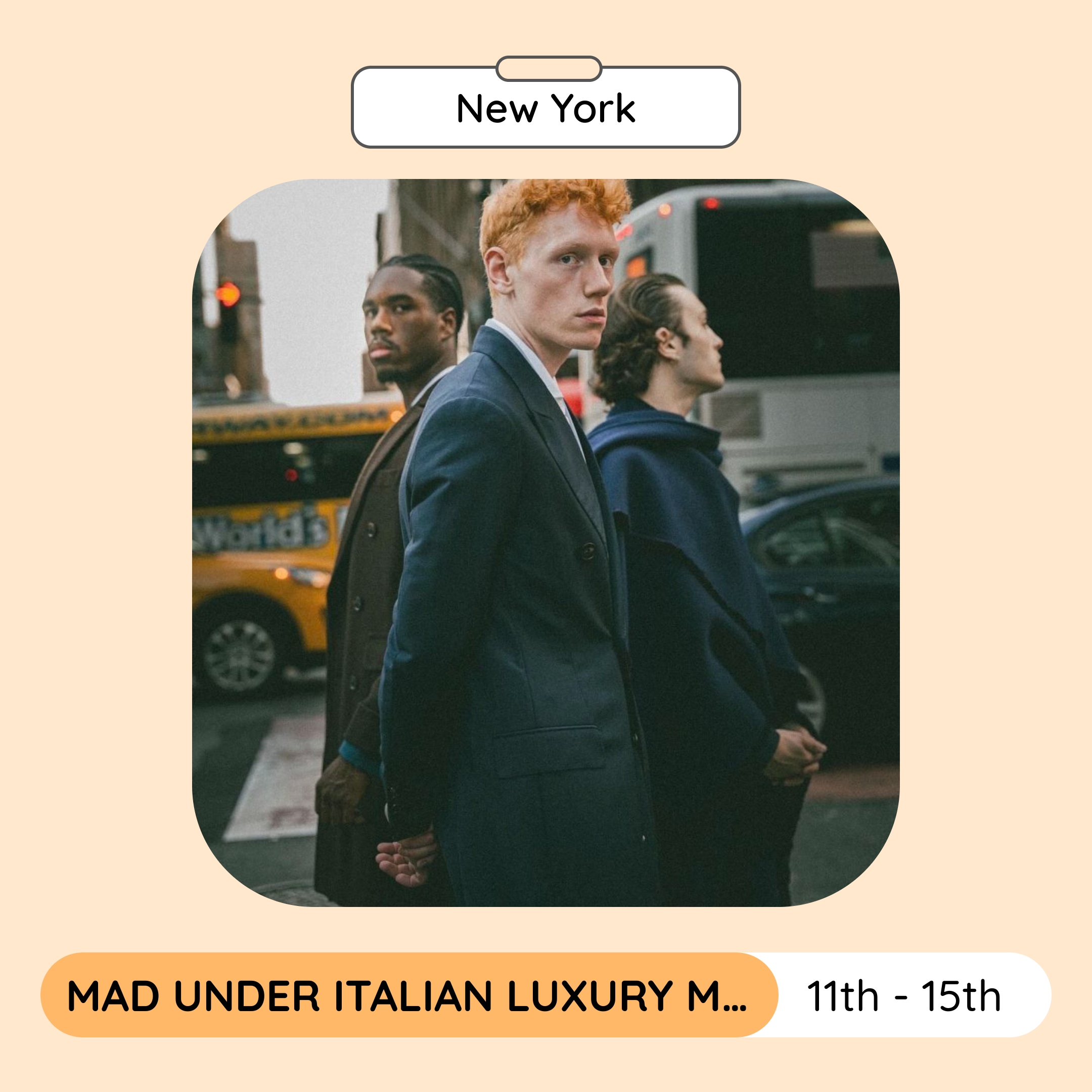Mad Under Italian Luxury Multi-Brand Sample Sale, New York, September 2024