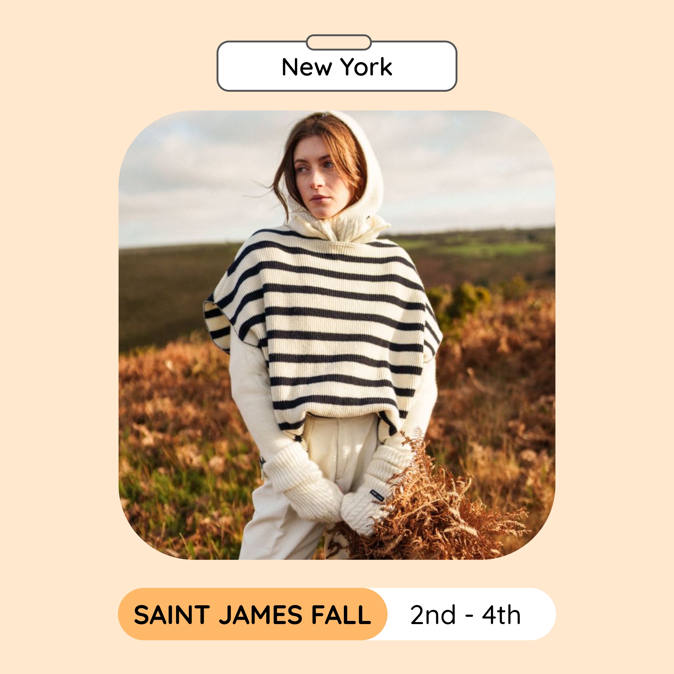 Saint James Fall Sample Sale, New York, October 2024
