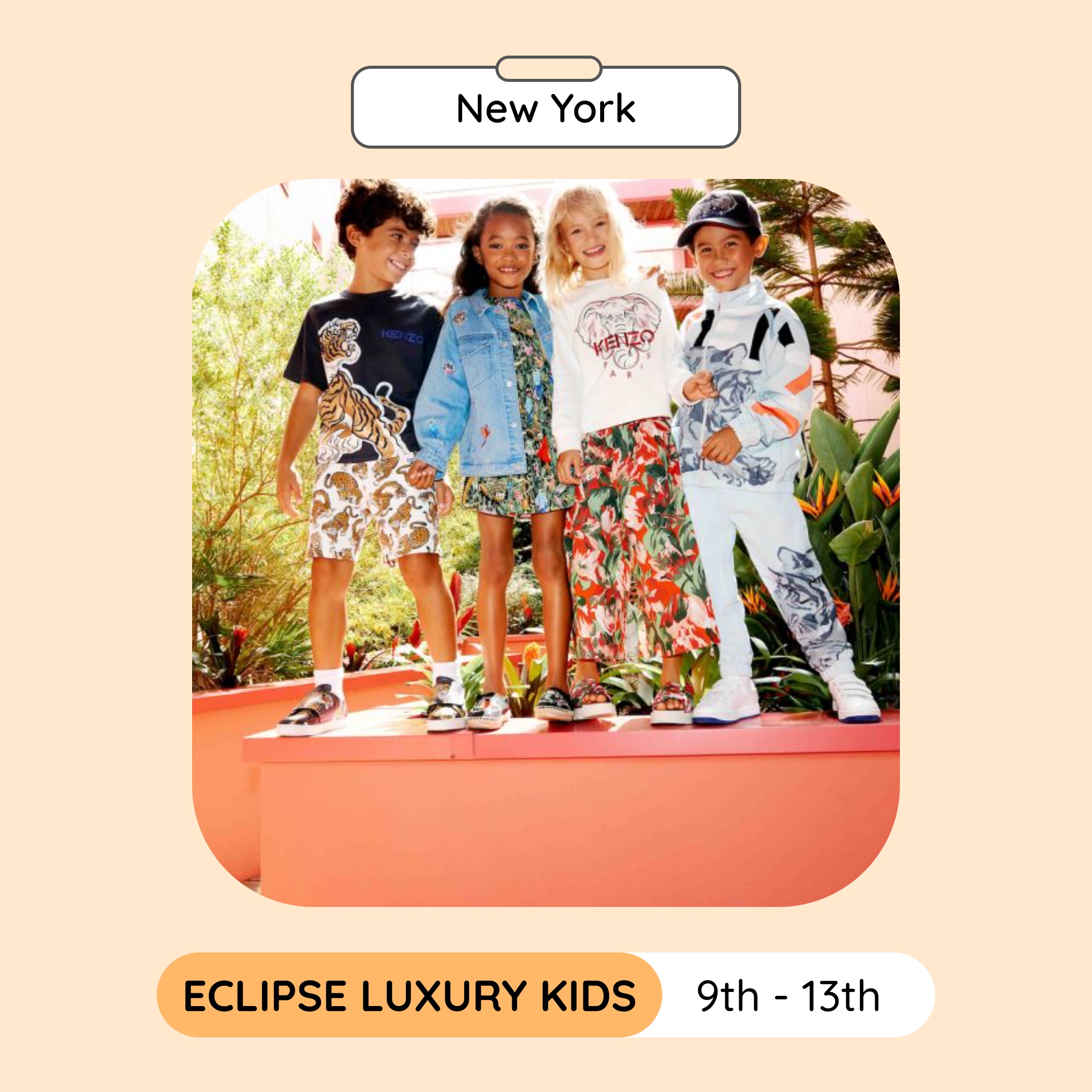 Eclipse Luxury Kids Sample Sale, New York, October 2024