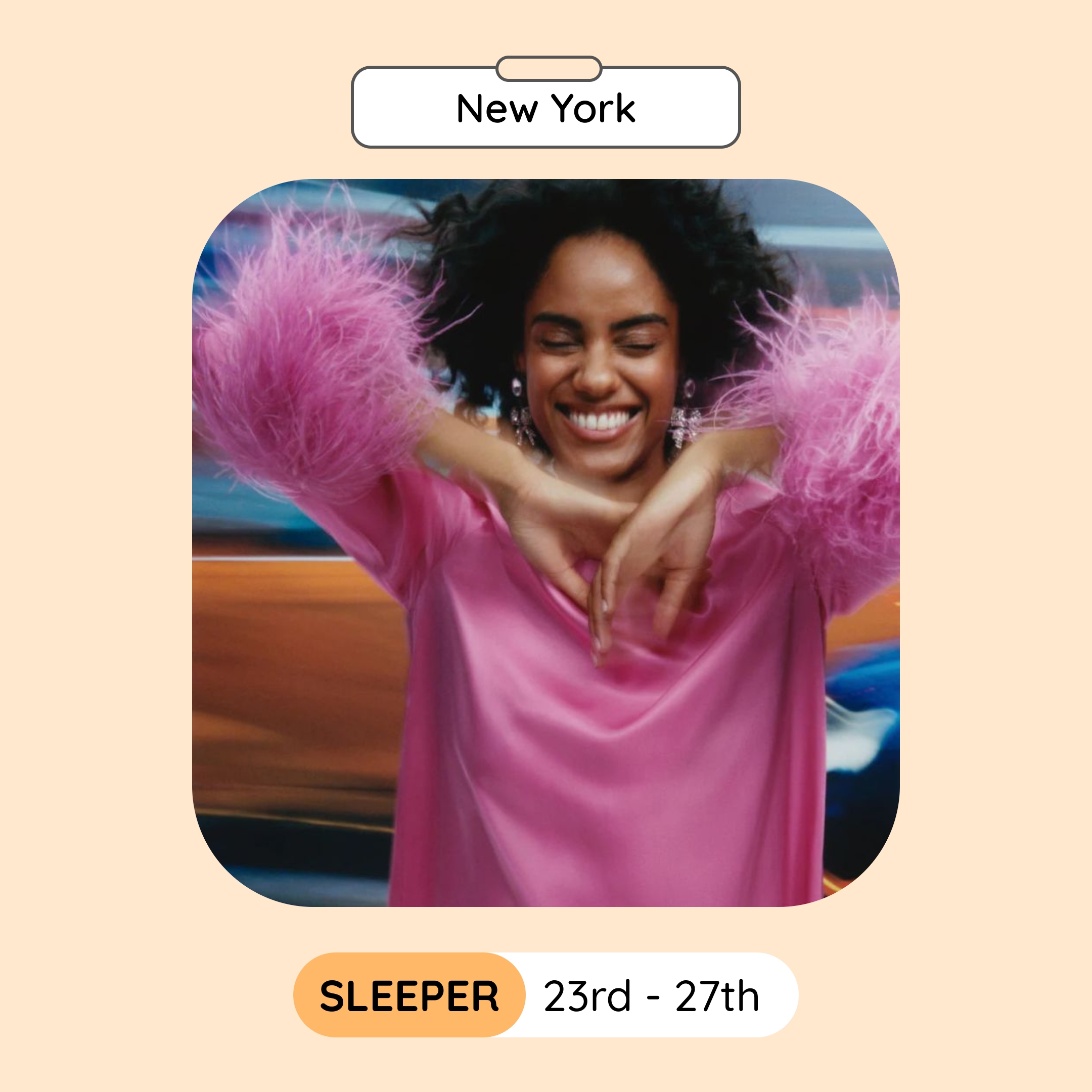 Sleeper Sample Sale, New York, October 2024