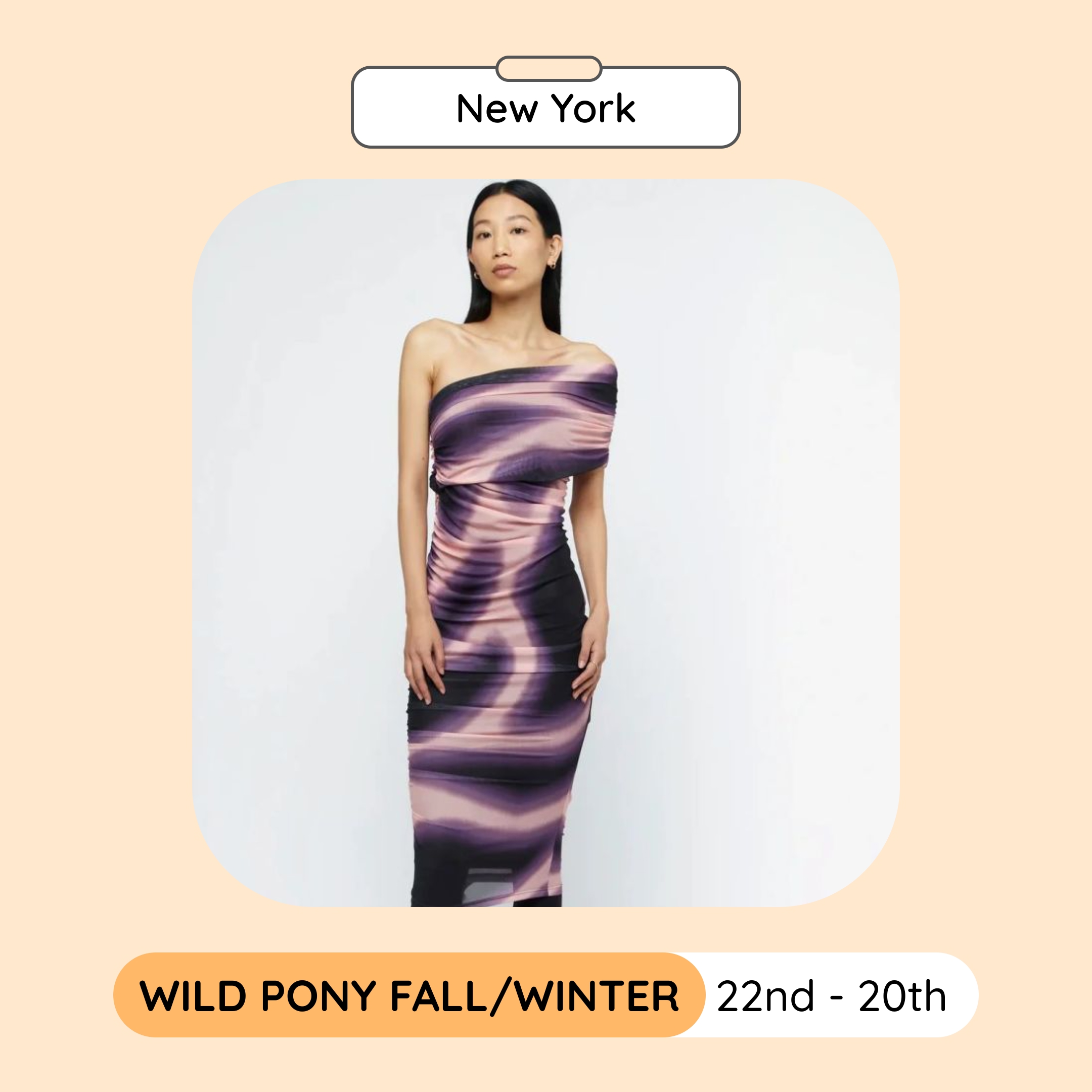 Wild Pony Fall/Winter Sample Sale, New York, October 2024