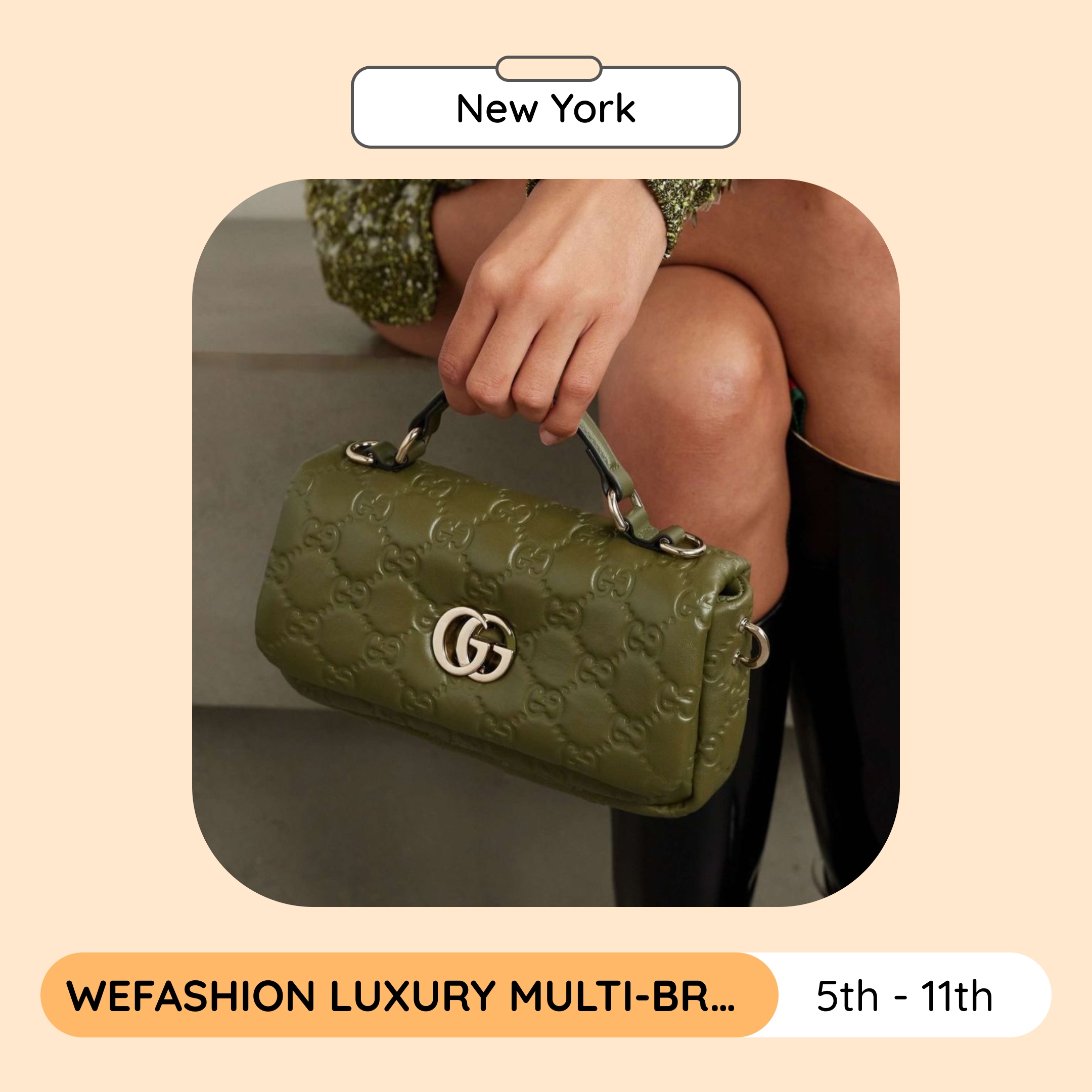 WeFashion Luxury Multi-Brand Sample Sale, New York, November 2024