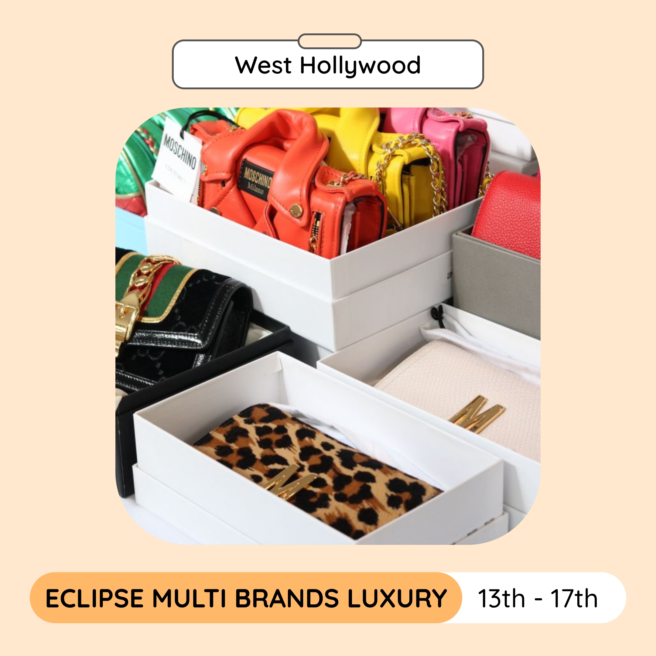 Eclipse Multi Brands Luxury Sample Sale, Los Angeles, November 2024