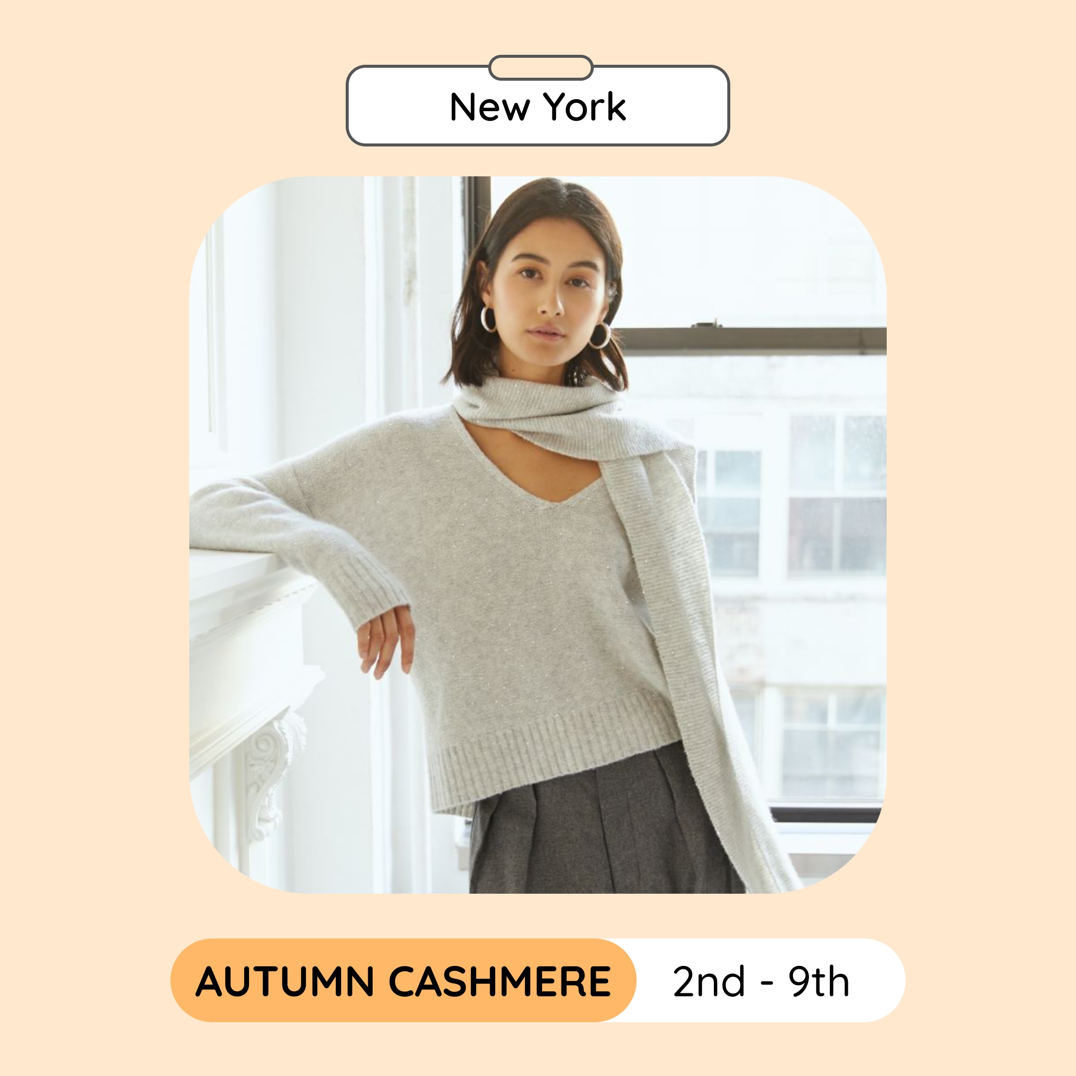 Autumn Cashmere Sample Sale, New York, December 2024