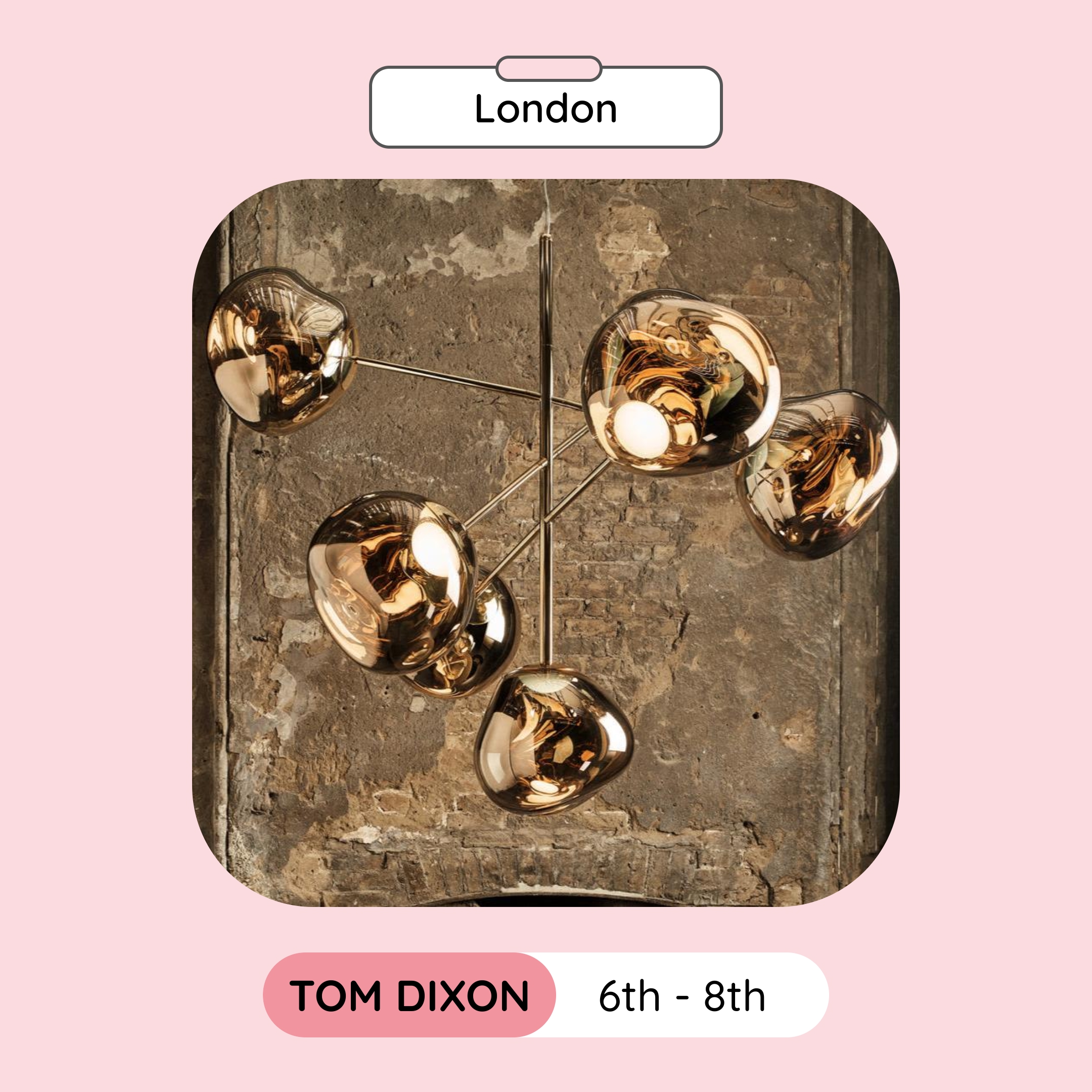 Tom Dixon Sample Sale, London, December 2024