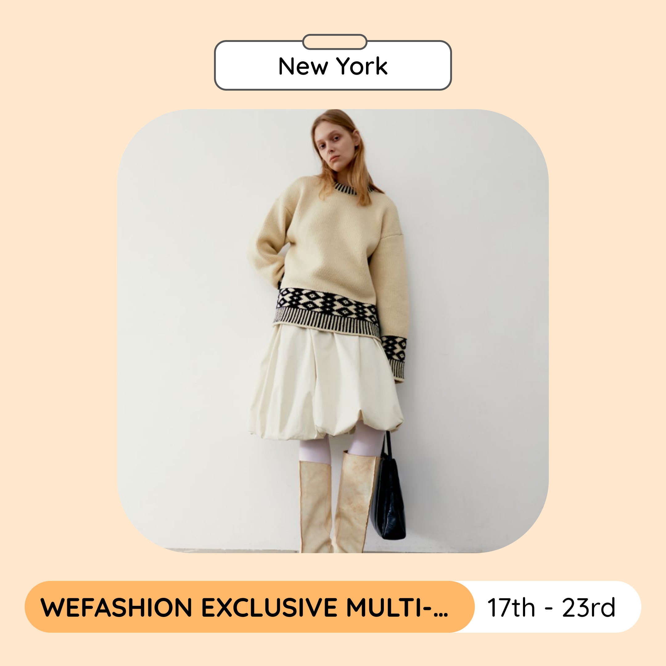 WeFashion Exclusive Multi-Luxury Designer Sample Sale, New York ...