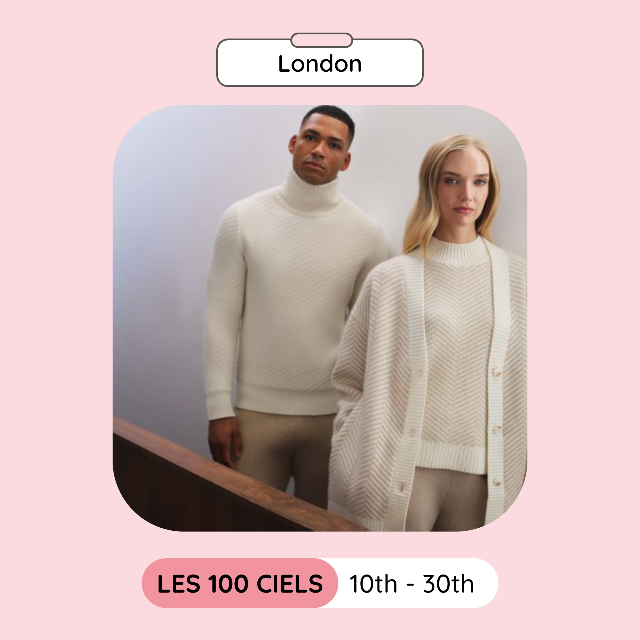 Les 100 Ciels Sample Sale, London, December 2024
