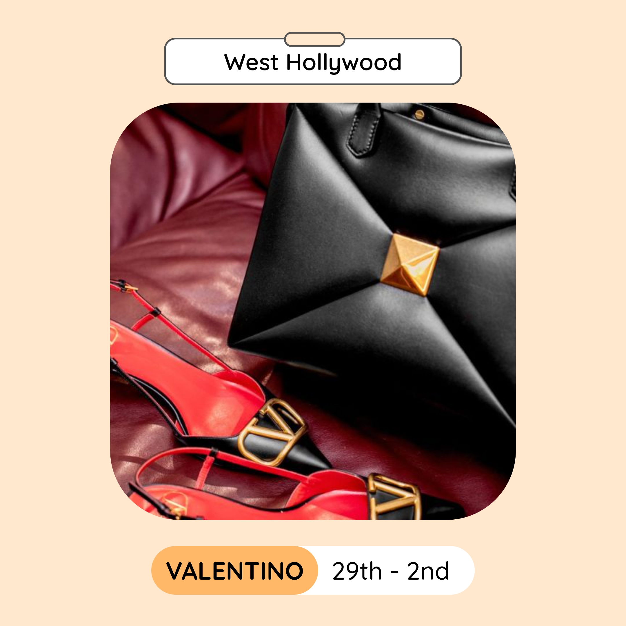 Valentino Sample Sale, Los Angeles, January 2025