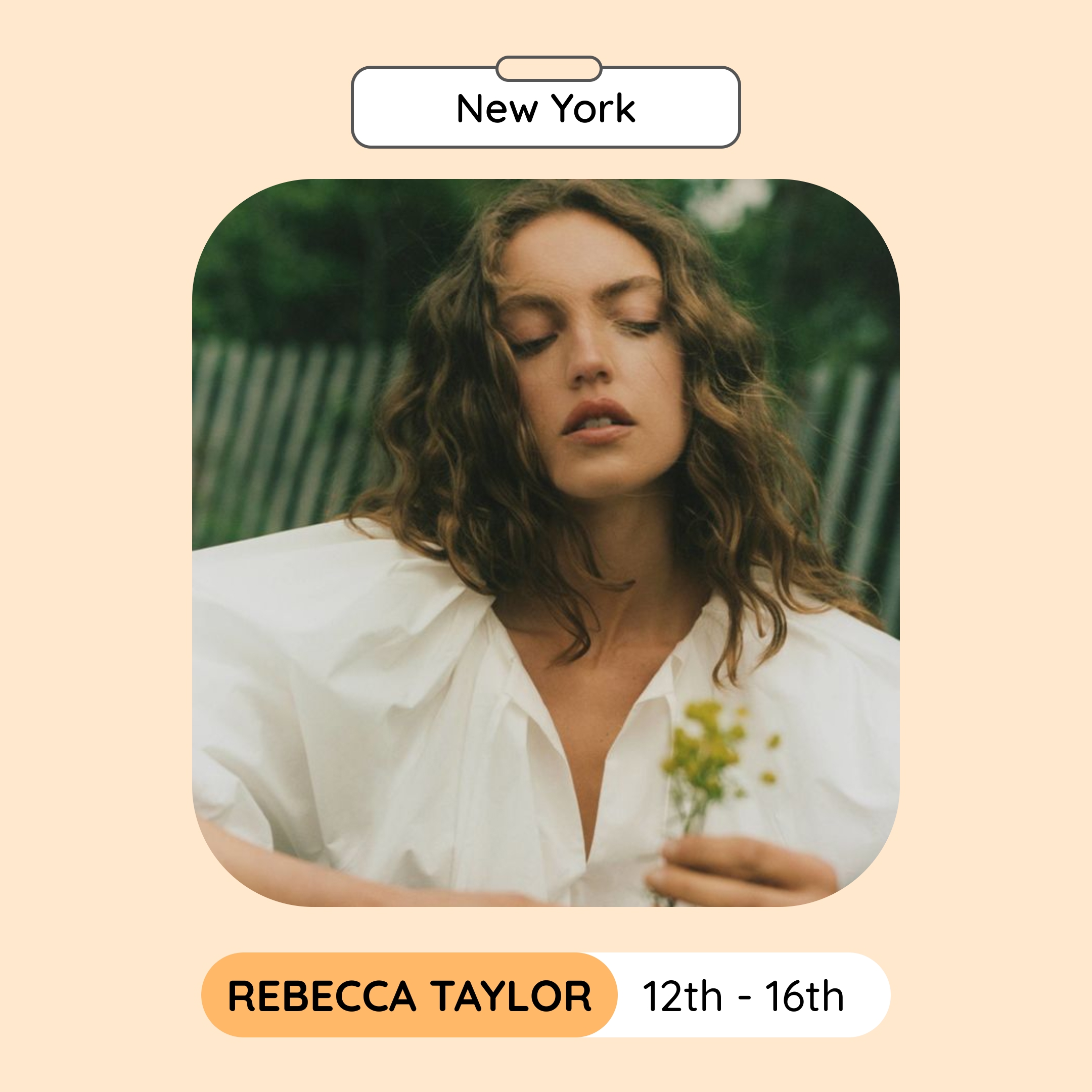 Rebecca Taylor Sample Sale, New York, March 2025