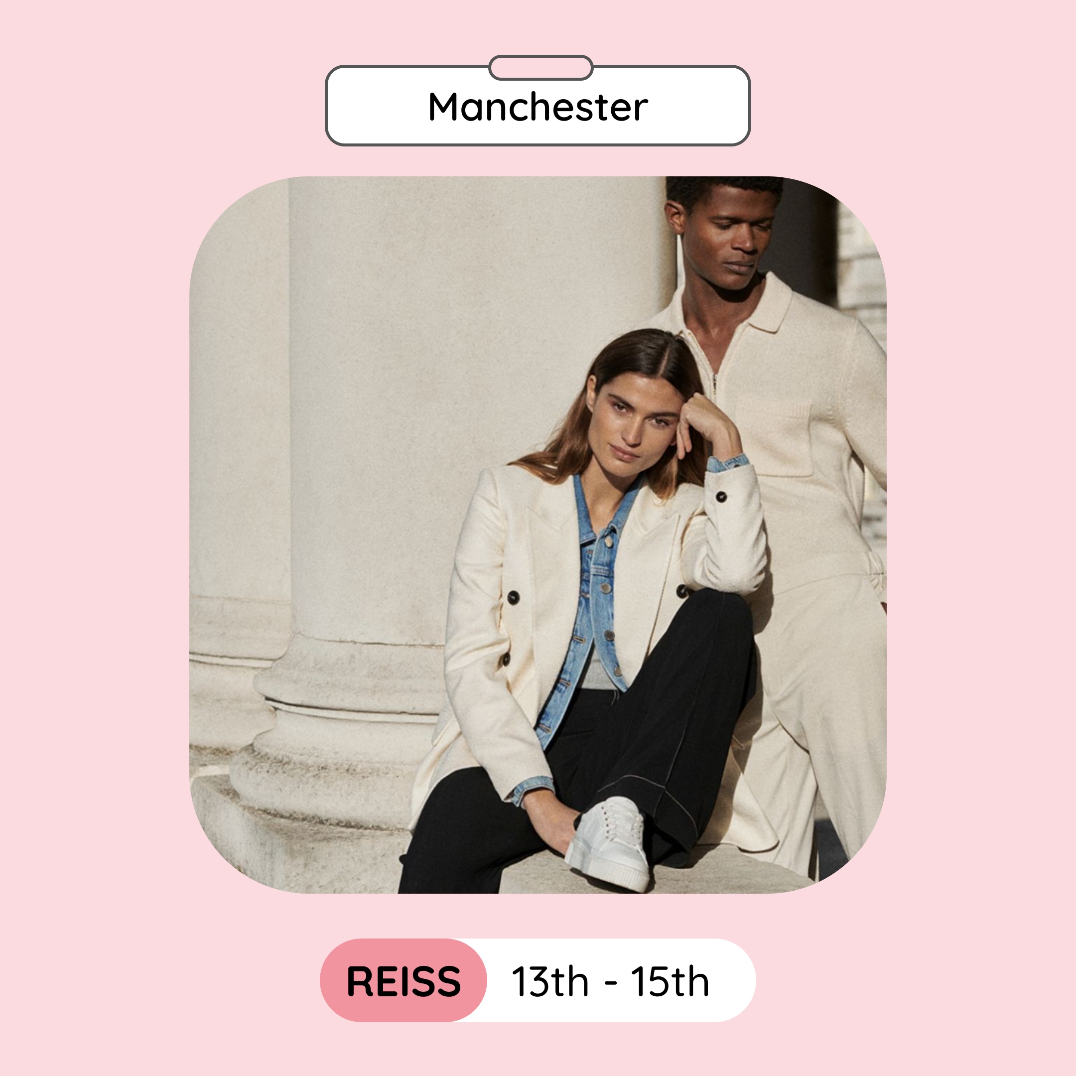 Reiss Sample Sale, Manchester, March 2025