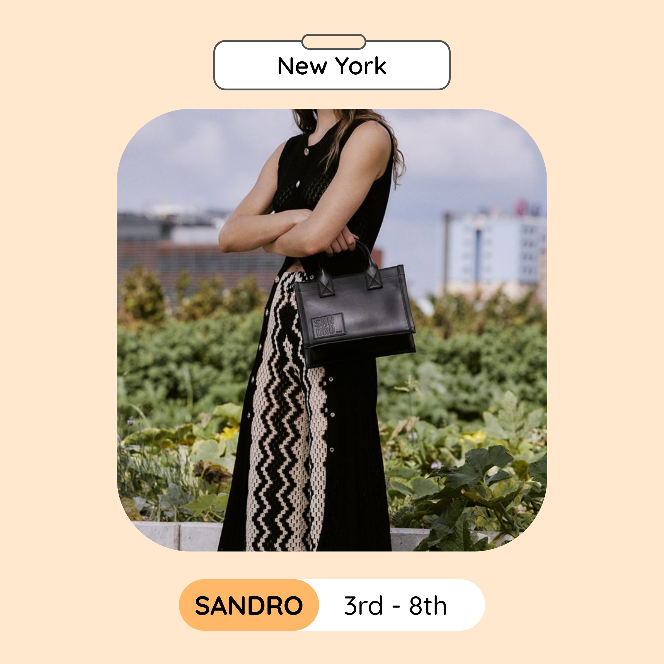 Sandro Sample Sale, New York, June 2025