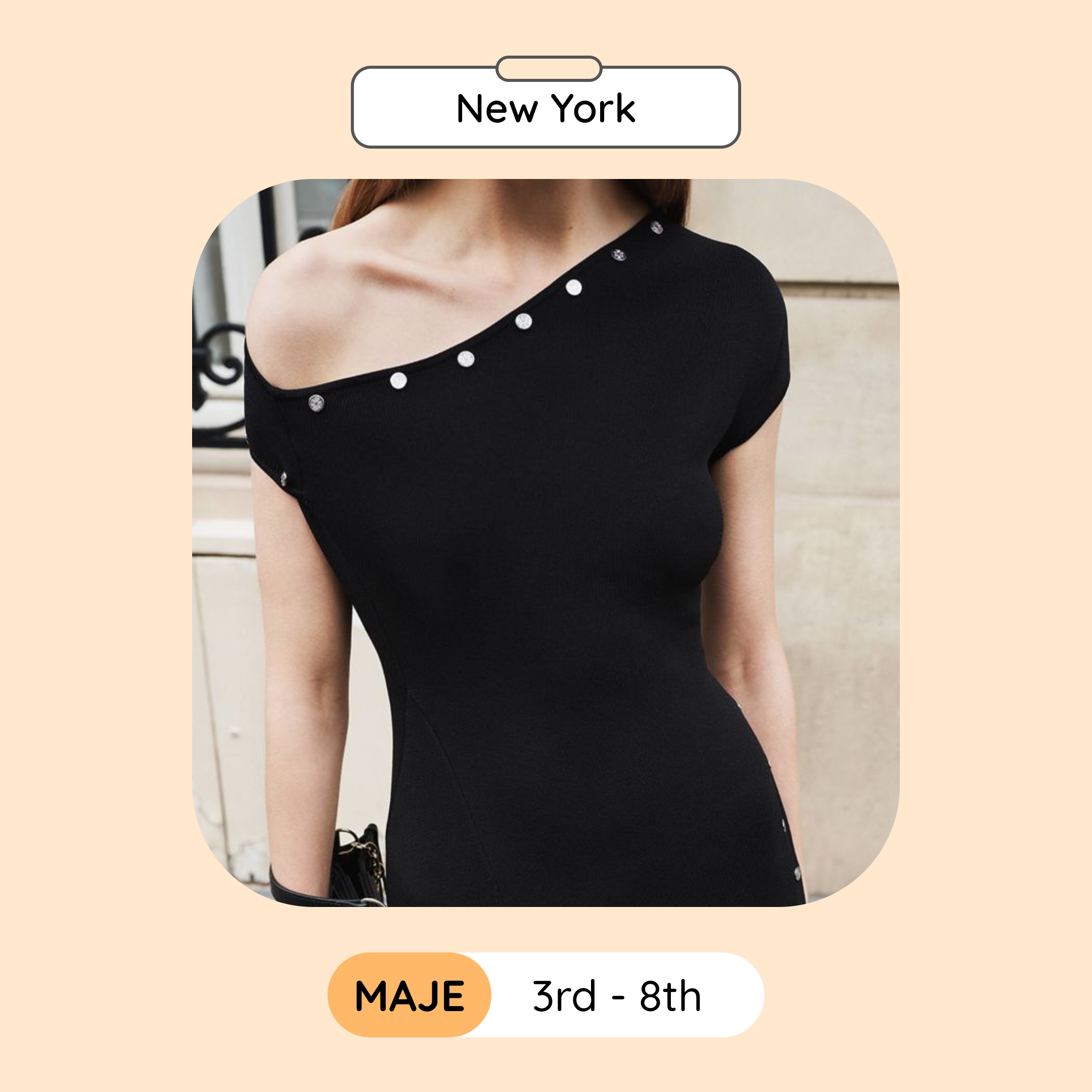 Maje Sample Sale, New York, June 2025