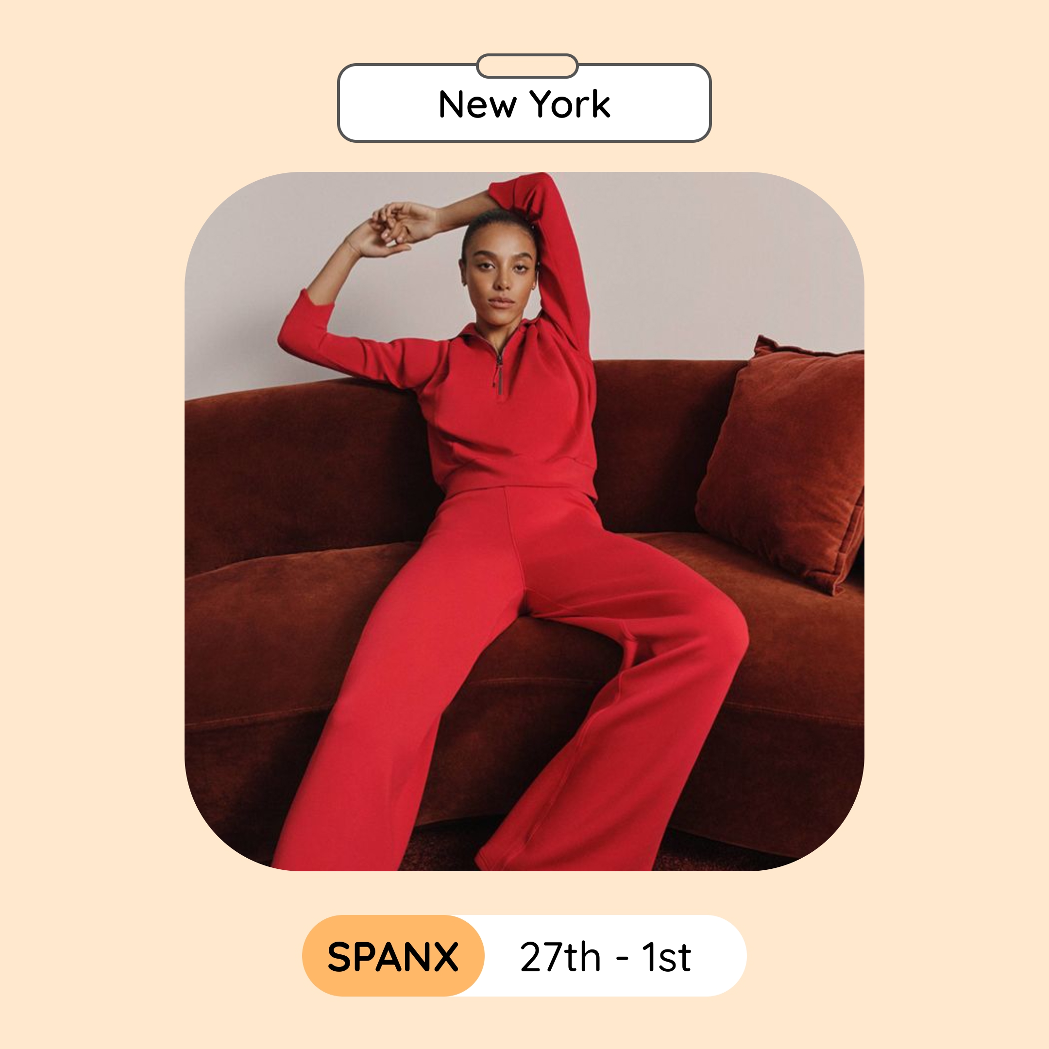 SPANX Sample Sale, New York, May 2025