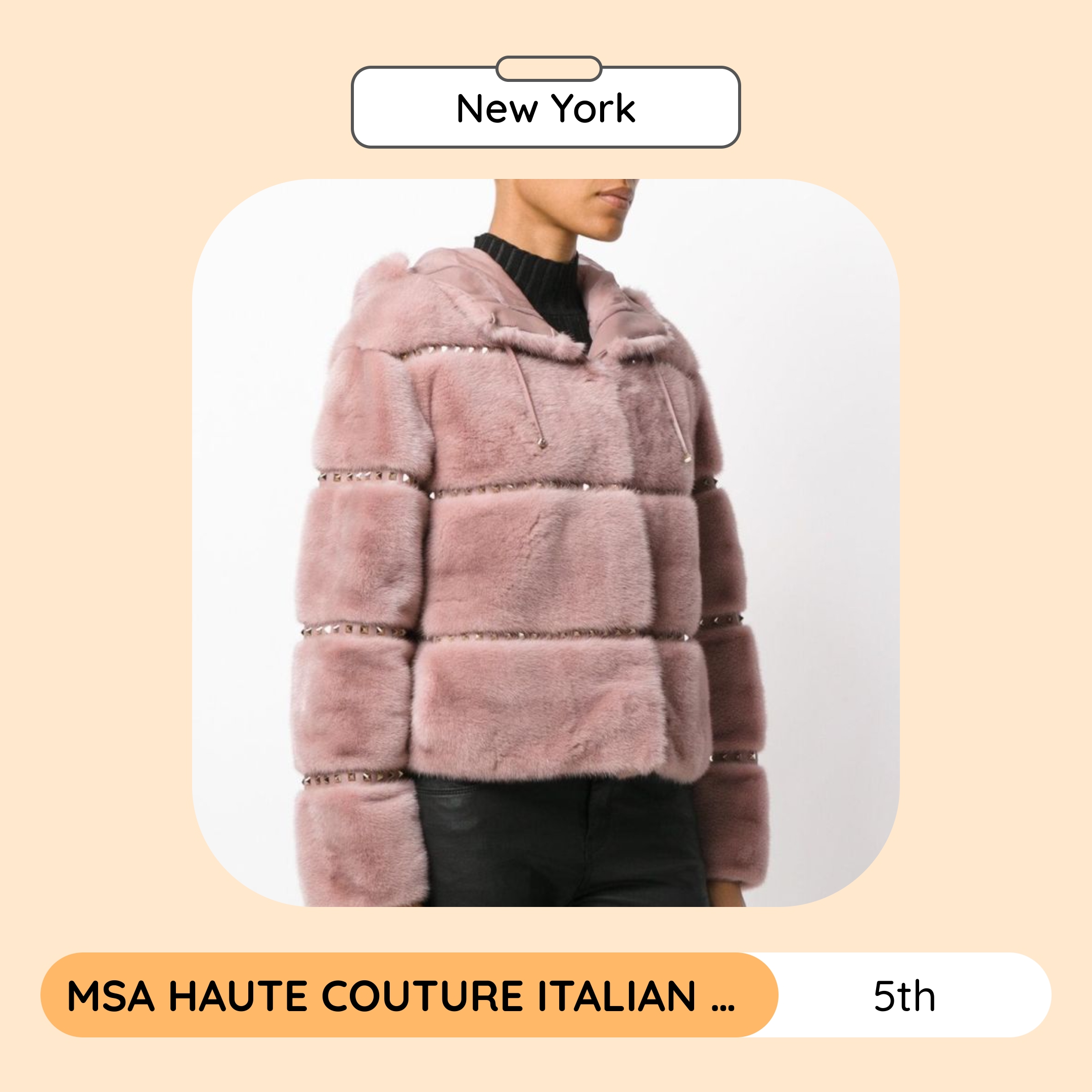 MSA Haute Couture Italian Designer Fur Event, New York, June 2025