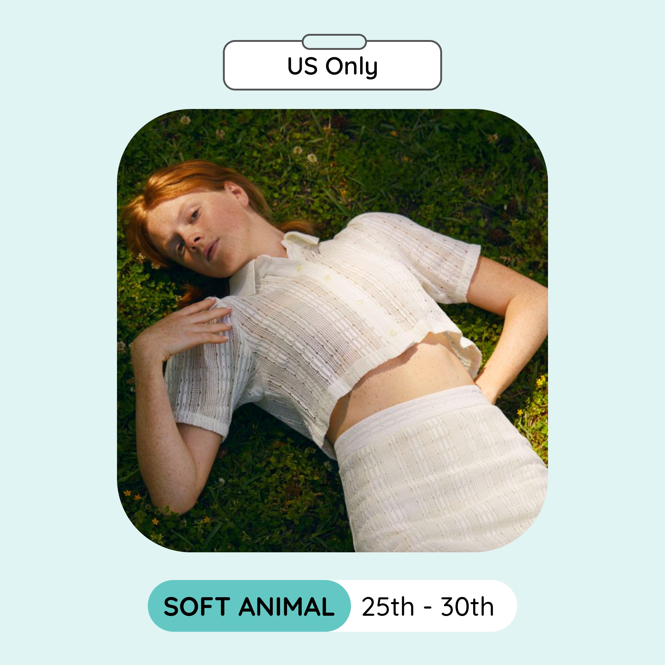 Soft Animal Summer Sample Sale