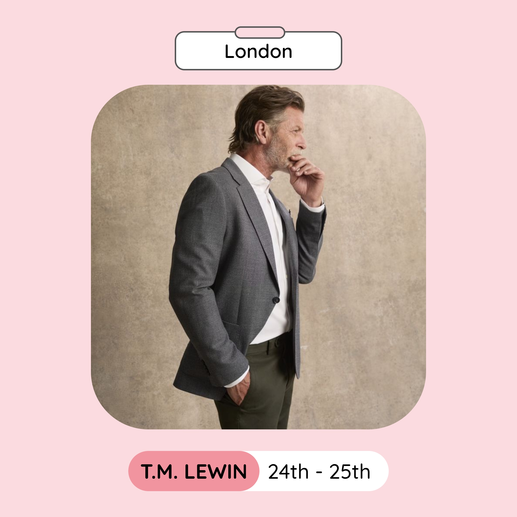 T.M. Lewin Sample Sale, London, June 2025