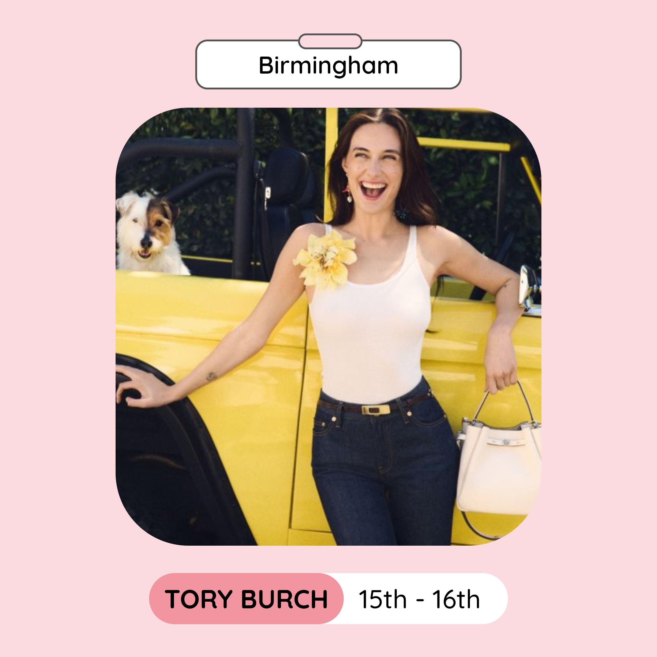 Tory Burch Sample Sale, Birmingham, July 2025