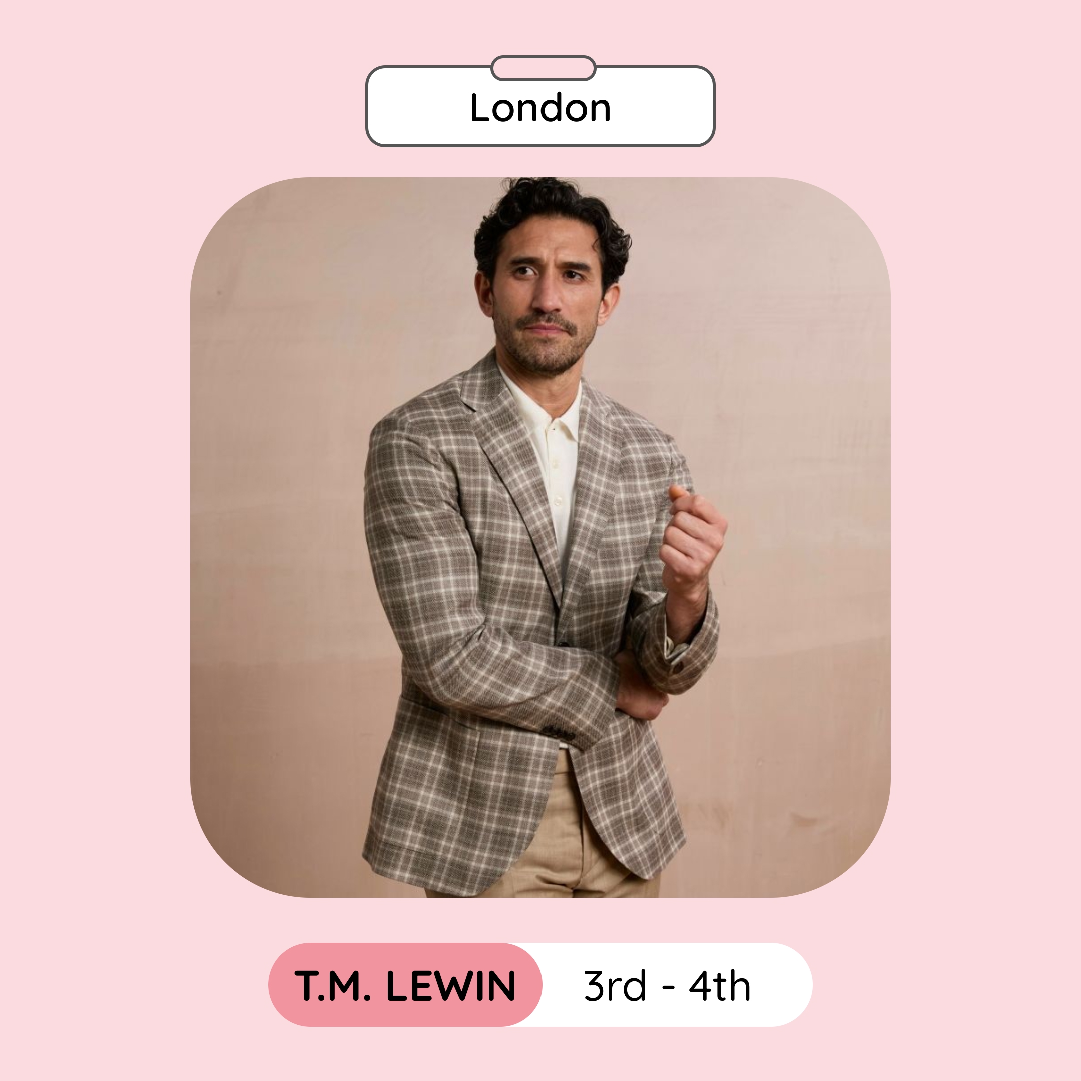 T.M. Lewin Sample Sale, London, September 2025
