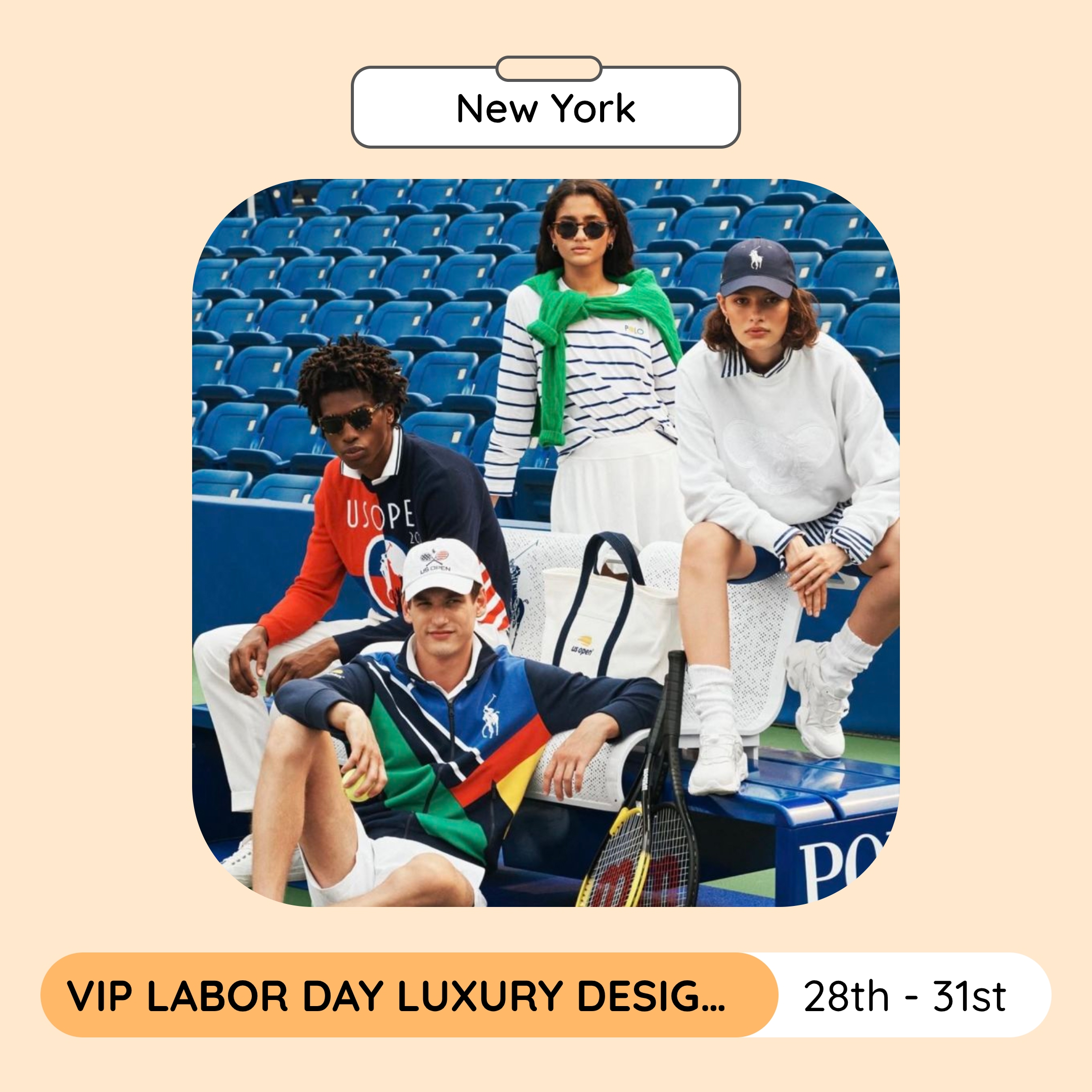 VIP Labor Day Luxury Designer Sample Sale, New York, August 2025