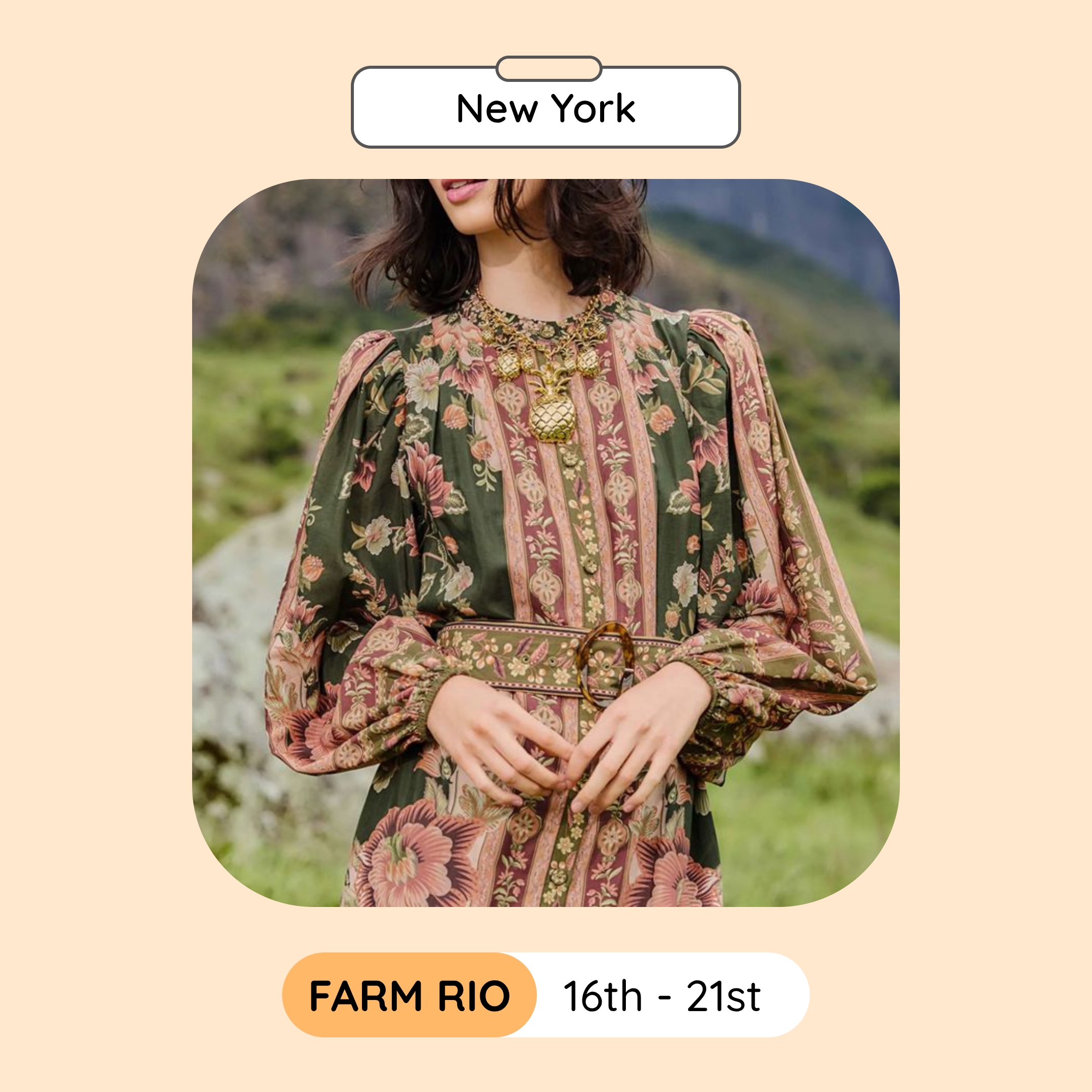 FARM Rio Sample Sale, New York, September 2025