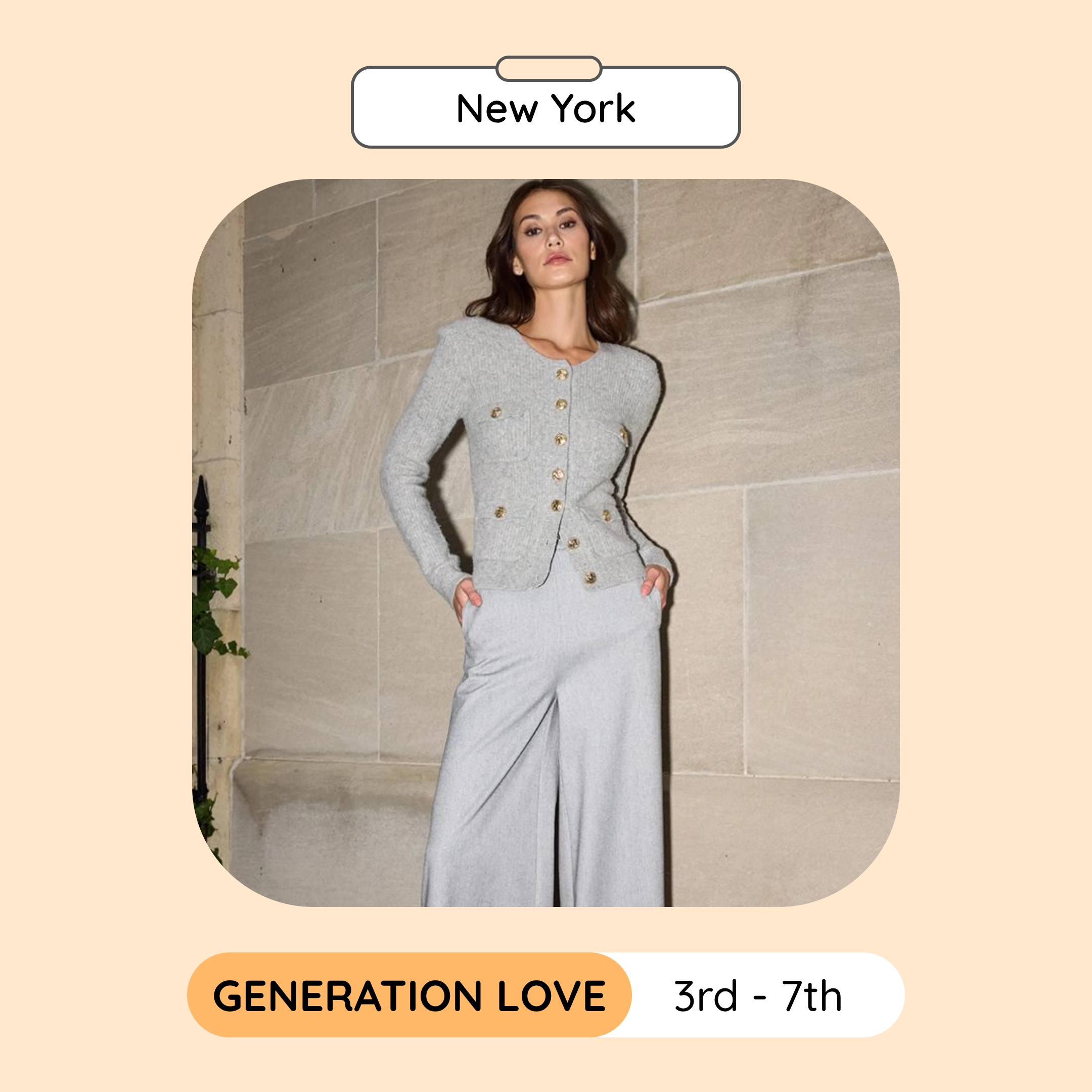 Generation Love Sample Sale, New York, September 2025