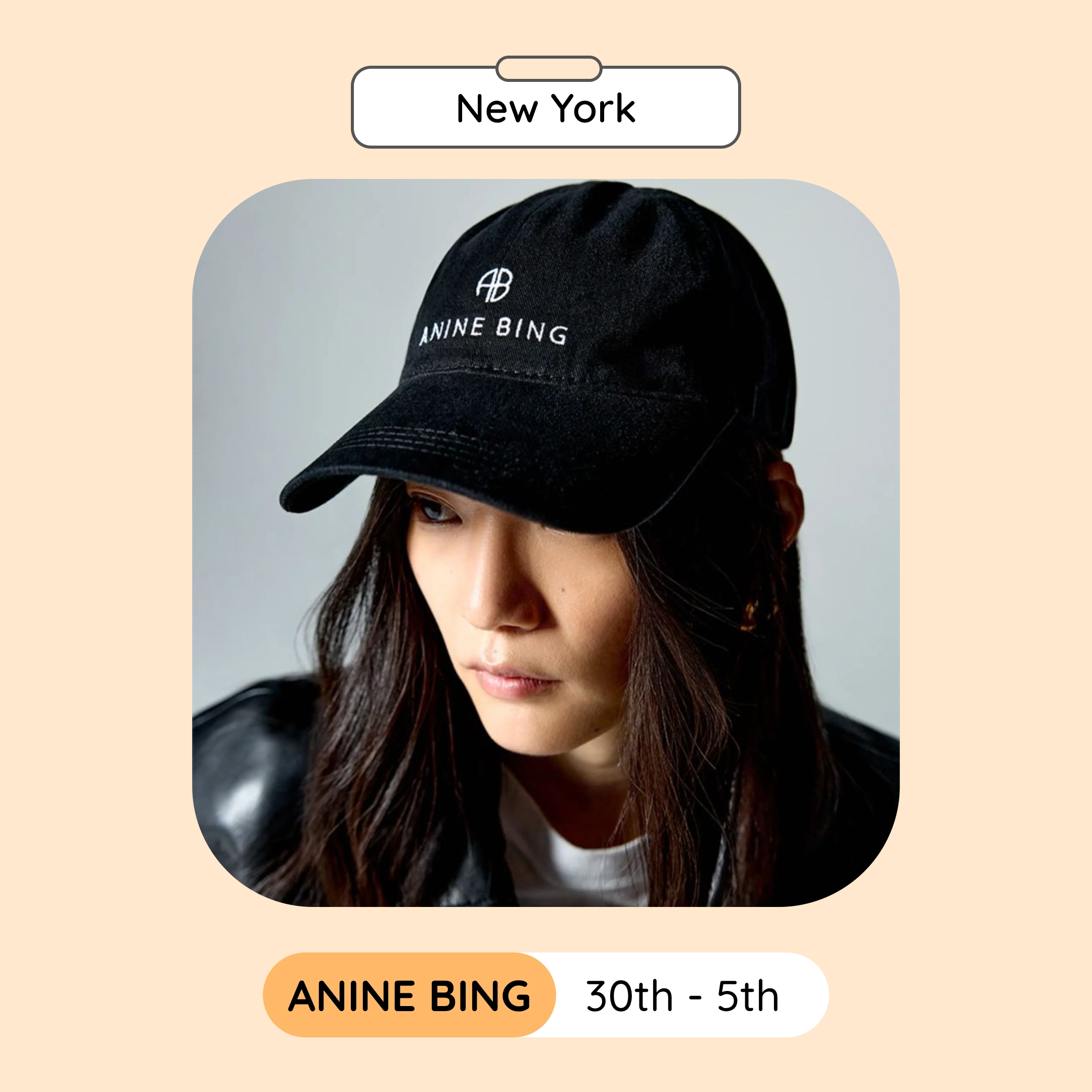 ANINE BING Sample Sale, New York, September 2025