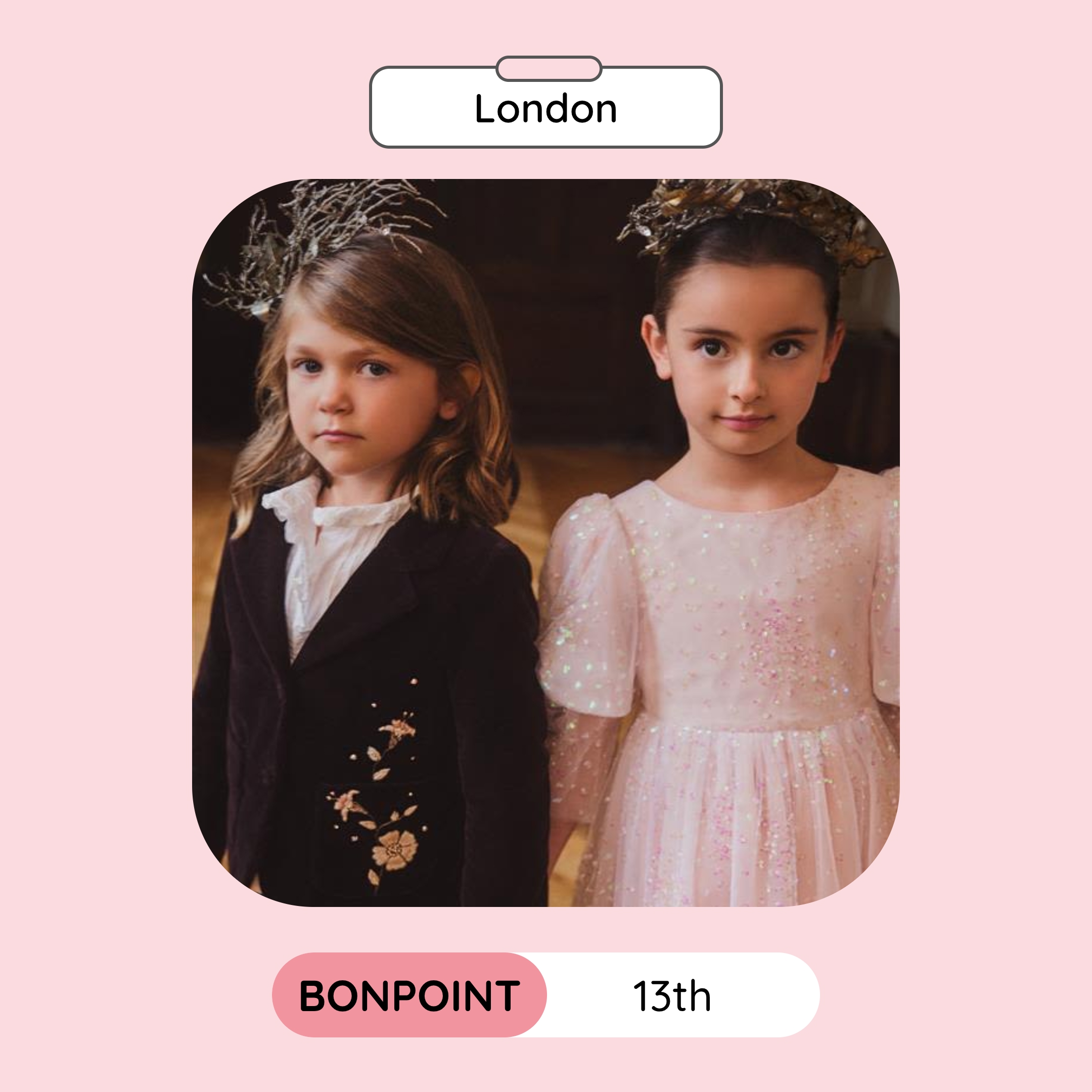 Bonpoint Sample Sale, London, October 2025